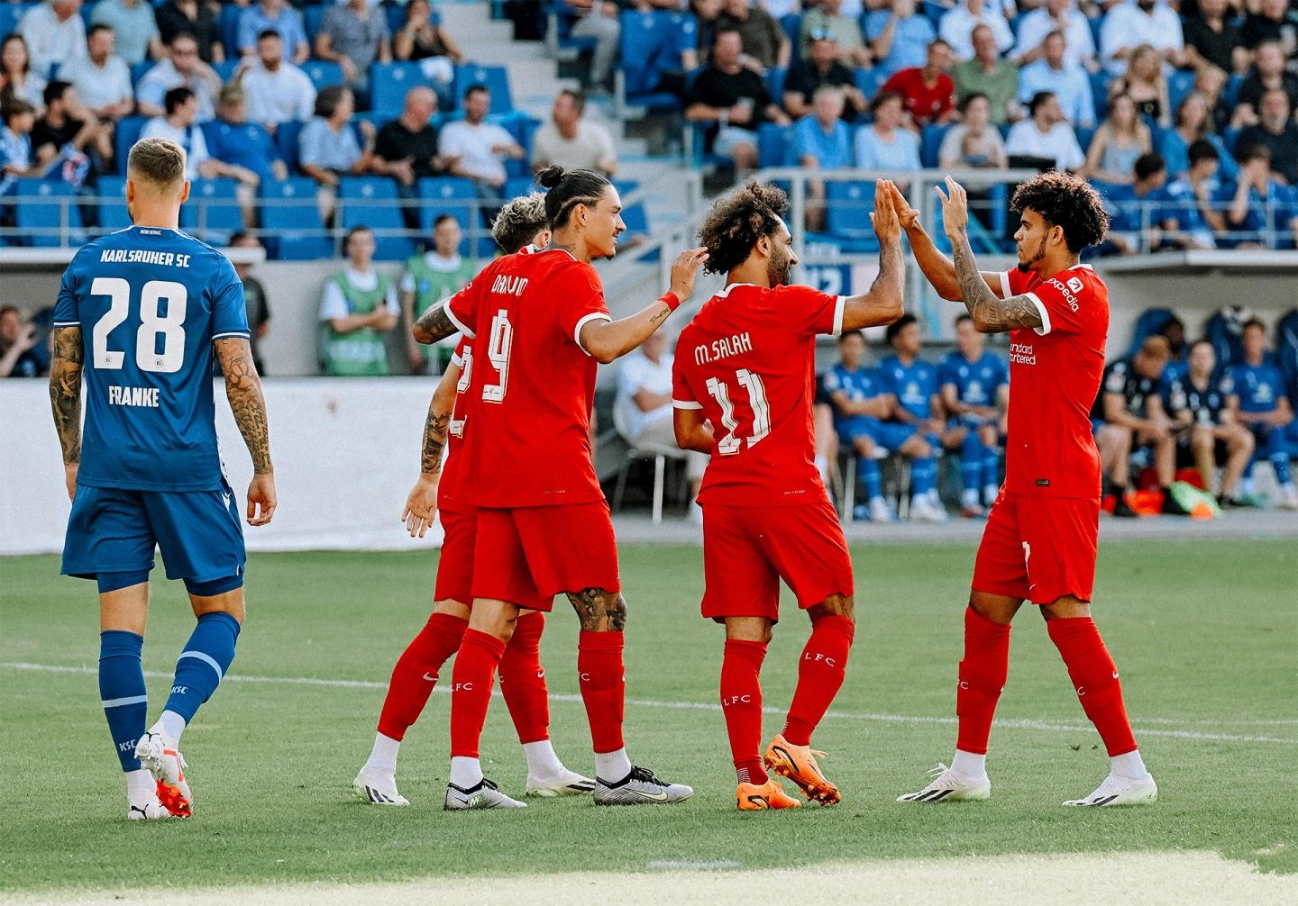 Liverpool begin pre-season schedule with victory over Karlsruher SC ...