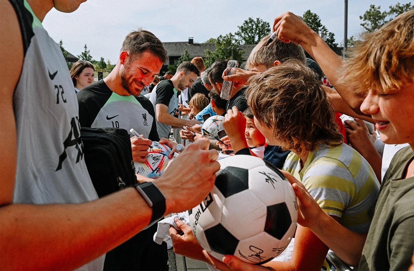 Photos: Liverpool hold signing session for fans in Germany - Liverpool FC