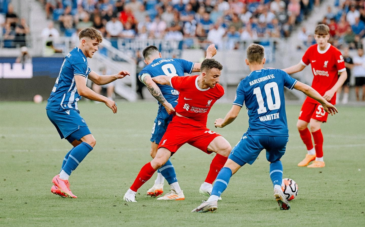 Photos: Mac Allister and Szoboszlai make Liverpool bow in win over ...