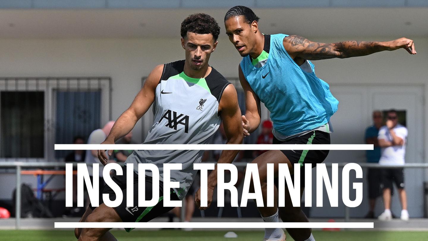 Inside Training: Watch possession and attacking drills from goal-packed ...