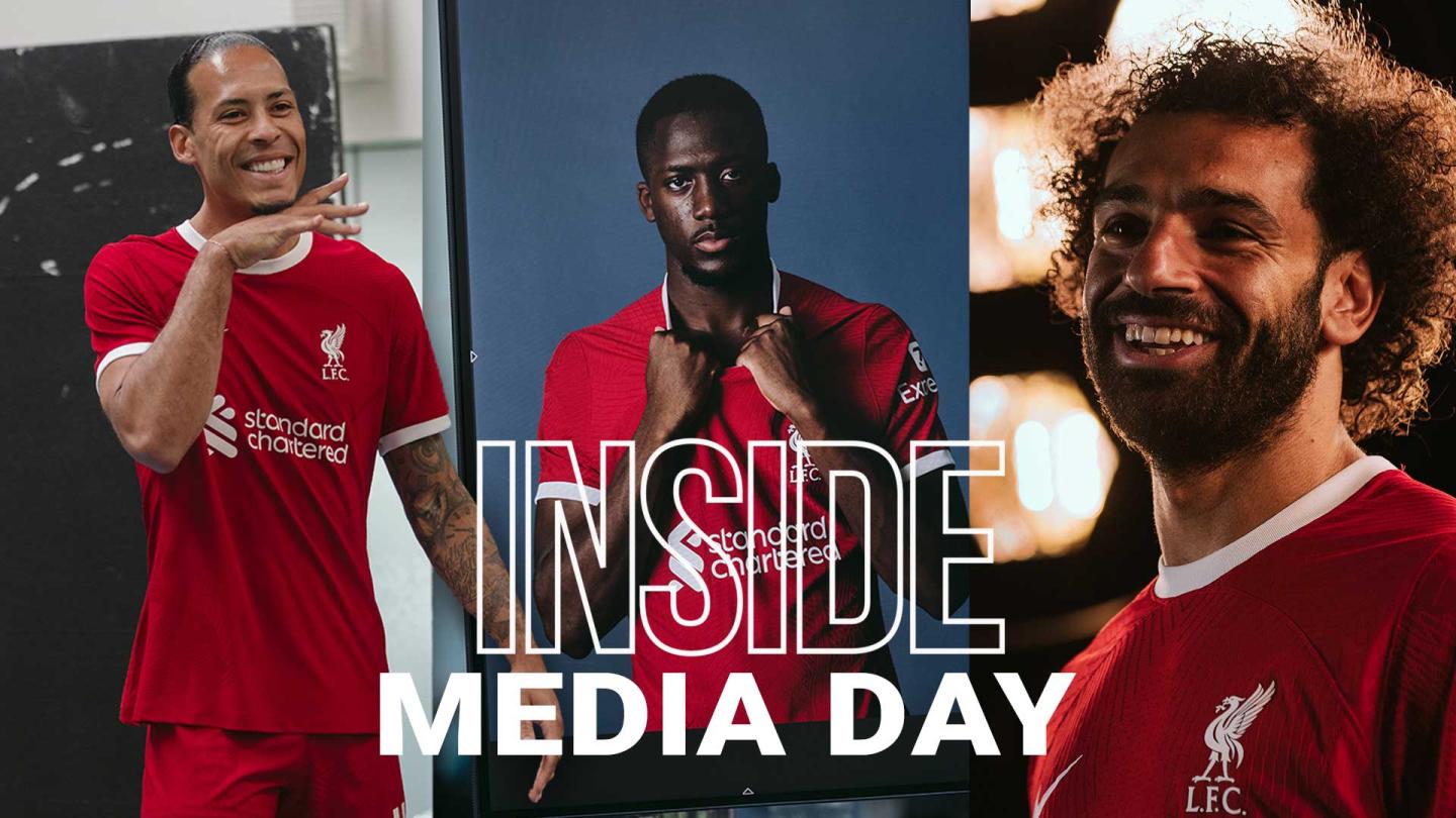 Inside Media Day | Photoshoots, mini-games and 'Harvey cam' - Liverpool FC