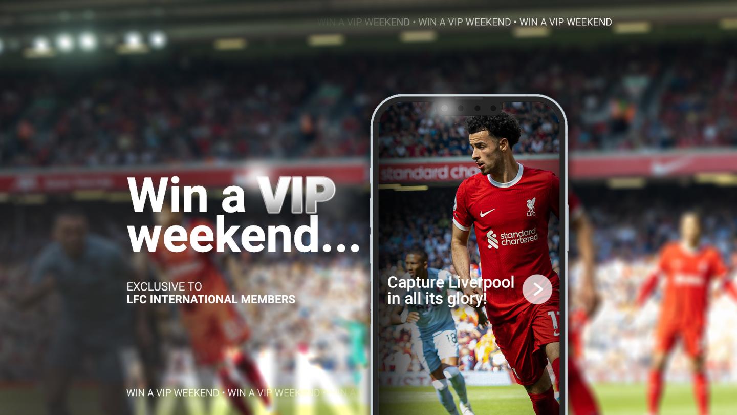 Competition: Win VIP Merseyside derby experience - Liverpool FC