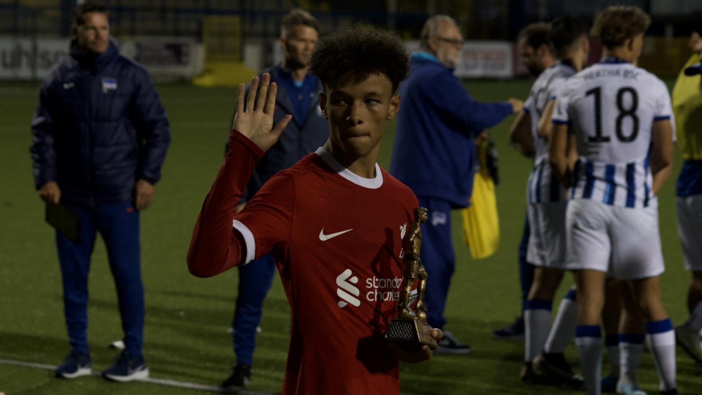 Trent Kone-Doherty named SuperCupNI Player of the Tournament - Liverpool FC