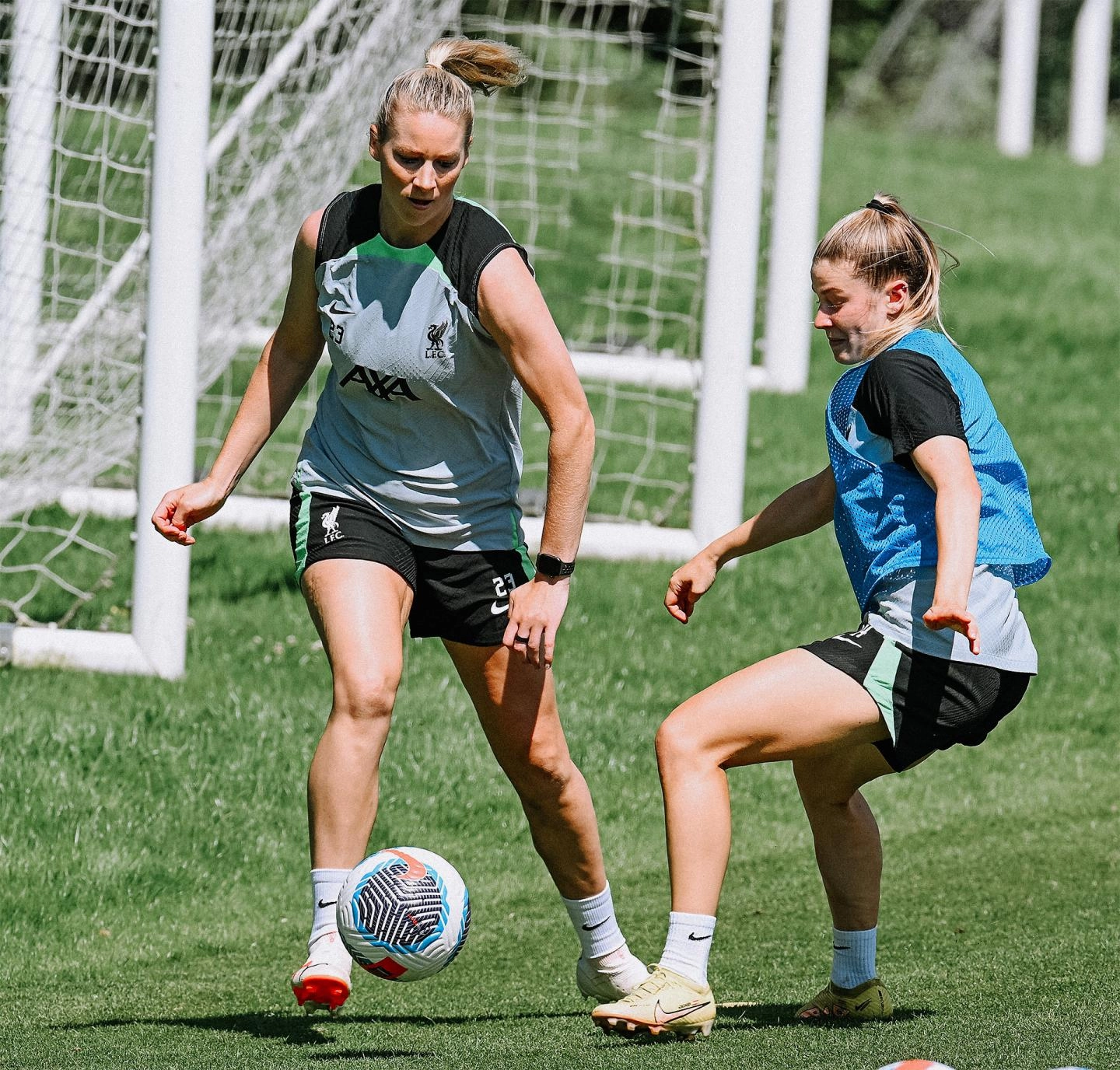 Training photos: Liverpool FC Women carry on pre-season work in Kirkby ...