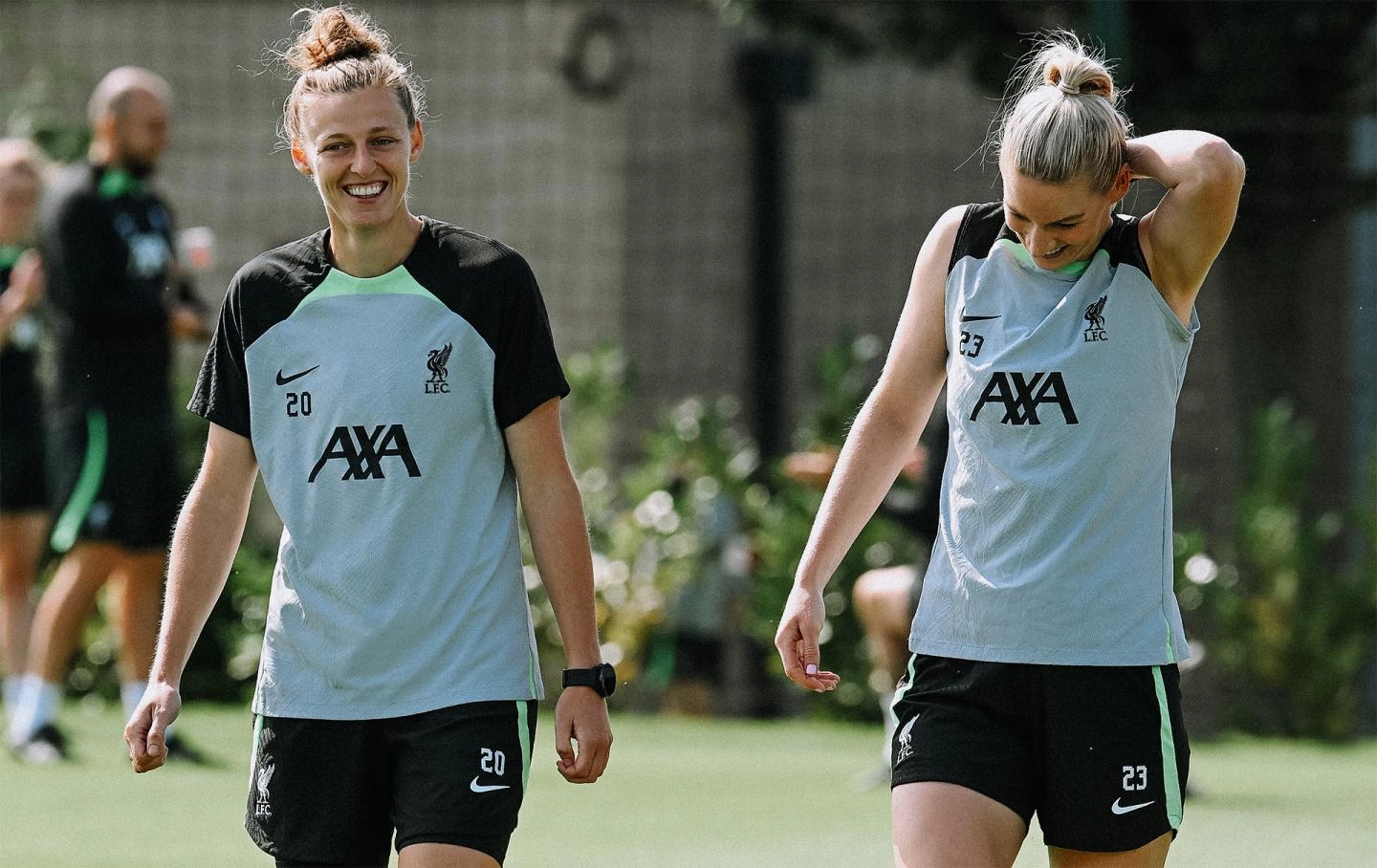 Training Photos Fuka Nagano Returns As Lfc Womens Pre Season