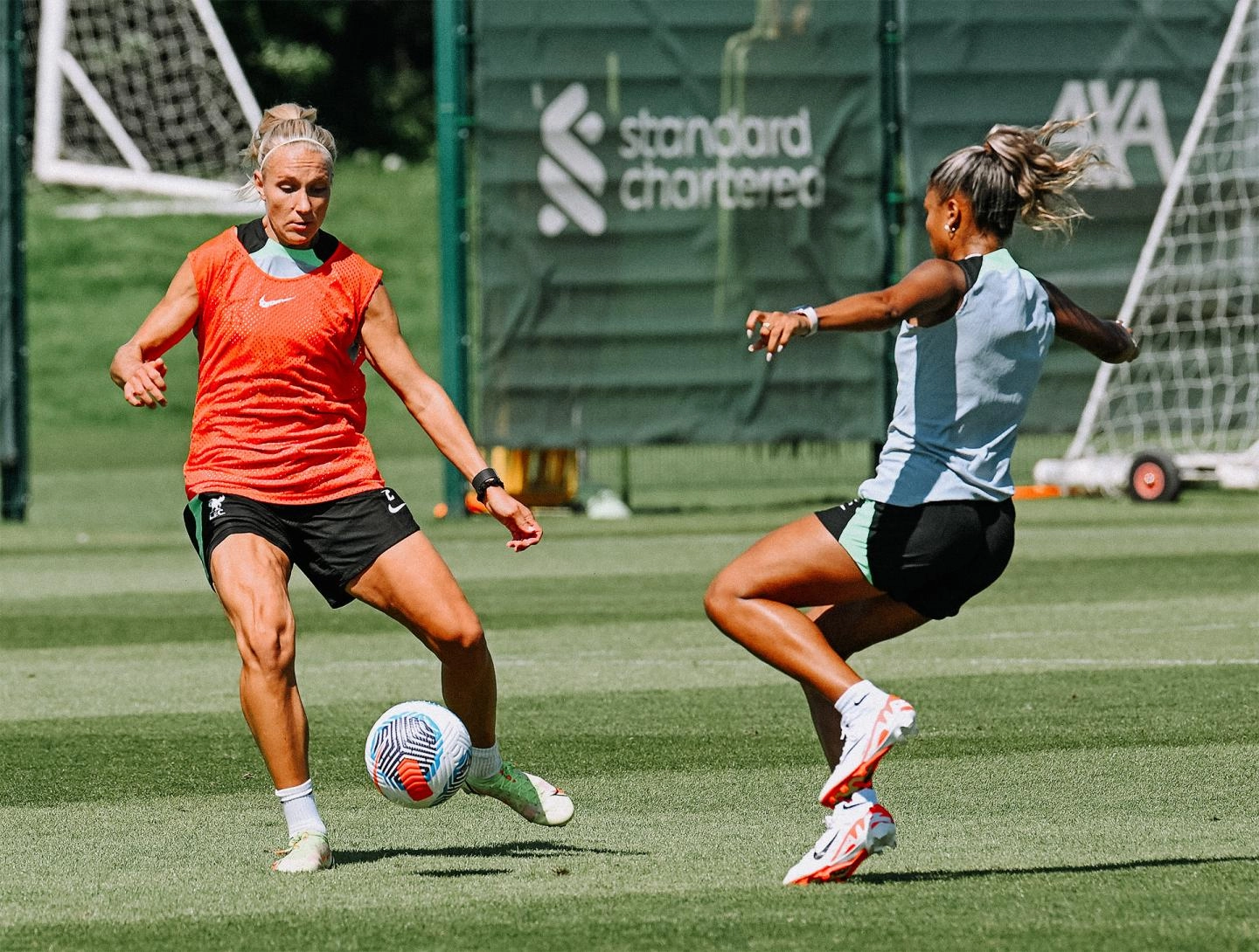 Training photos: Liverpool FC Women carry on pre-season work in Kirkby ...