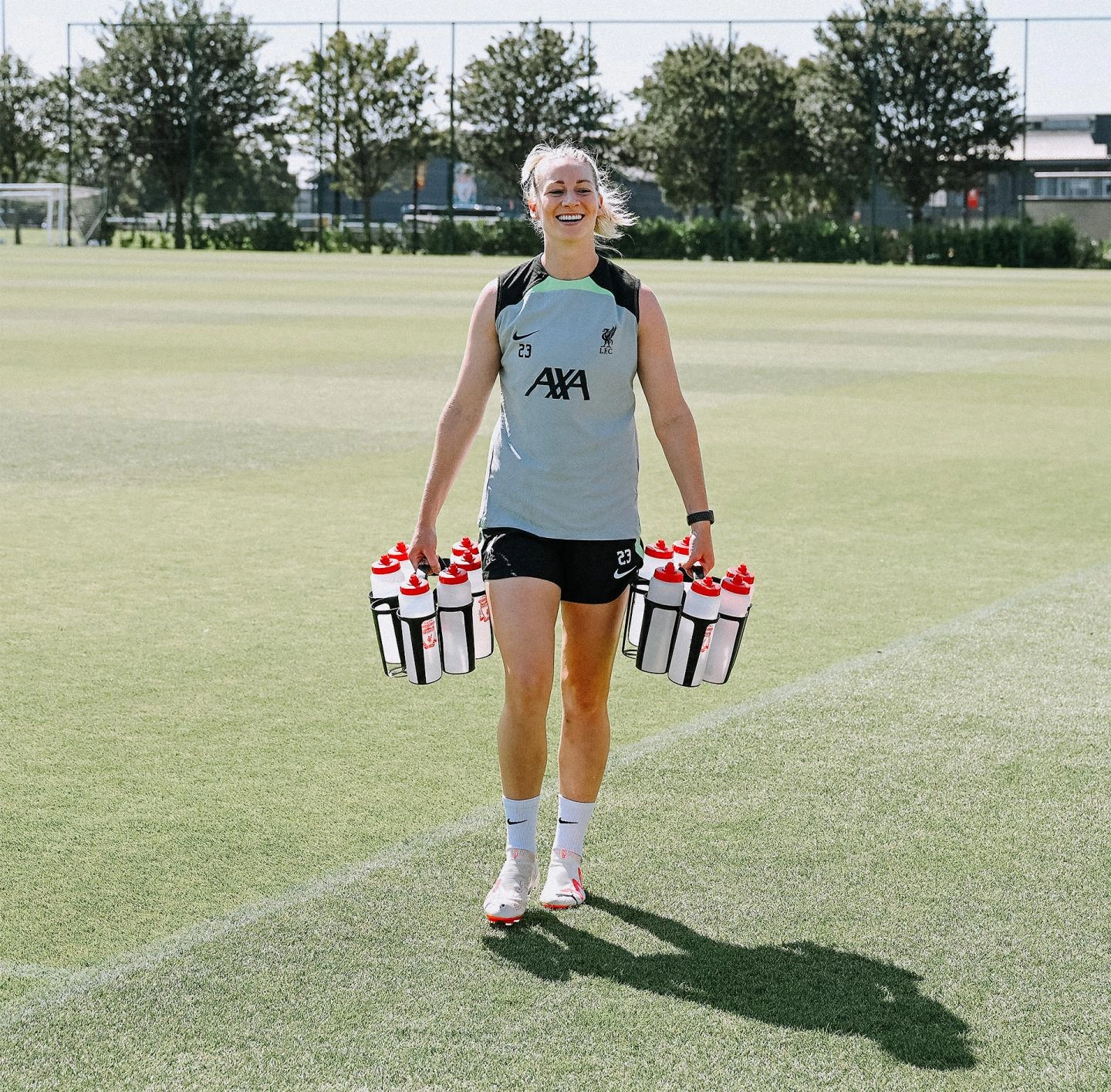 Training photos: Liverpool FC Women carry on pre-season work in Kirkby ...