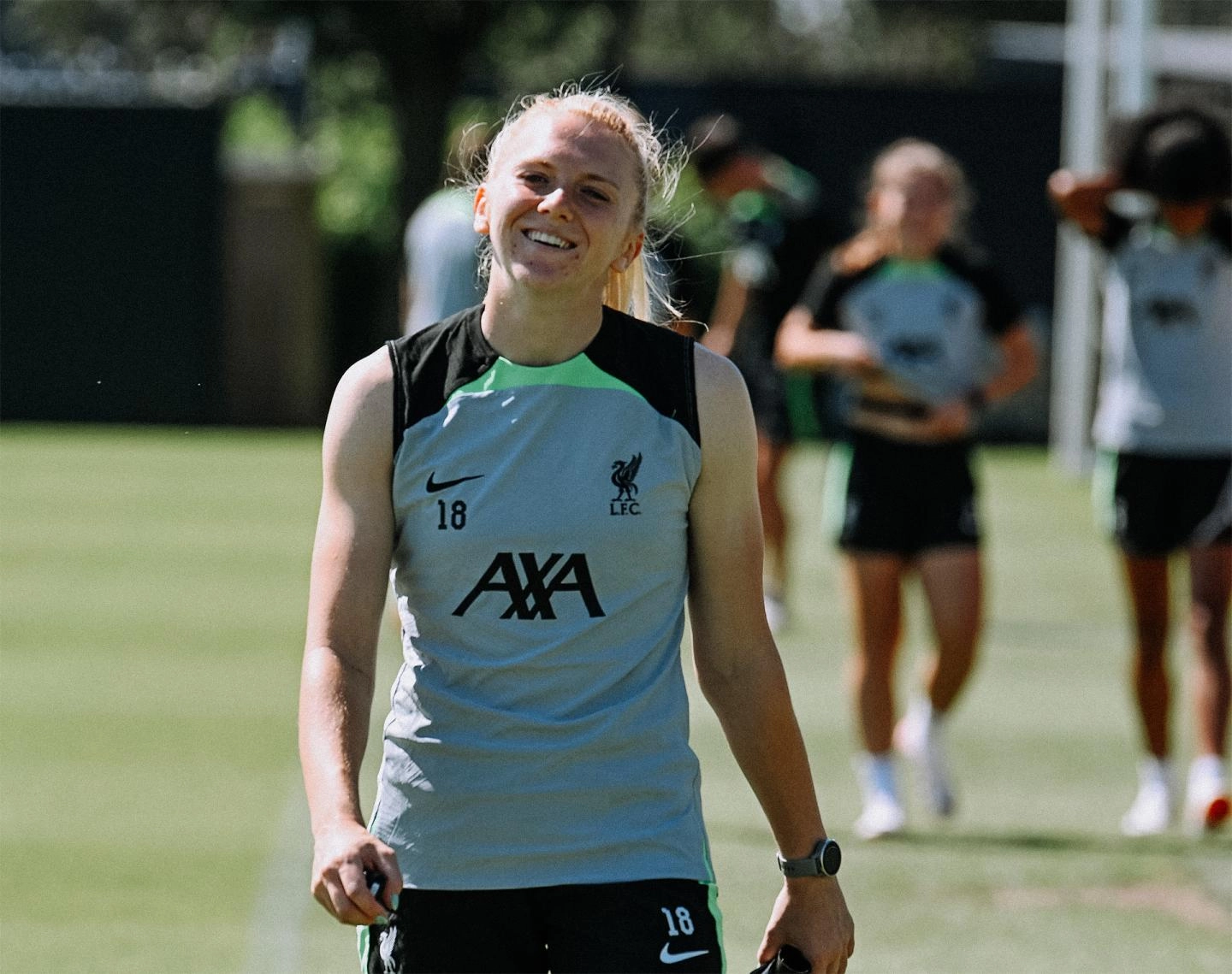 Training photos: Liverpool FC Women carry on pre-season work in Kirkby ...