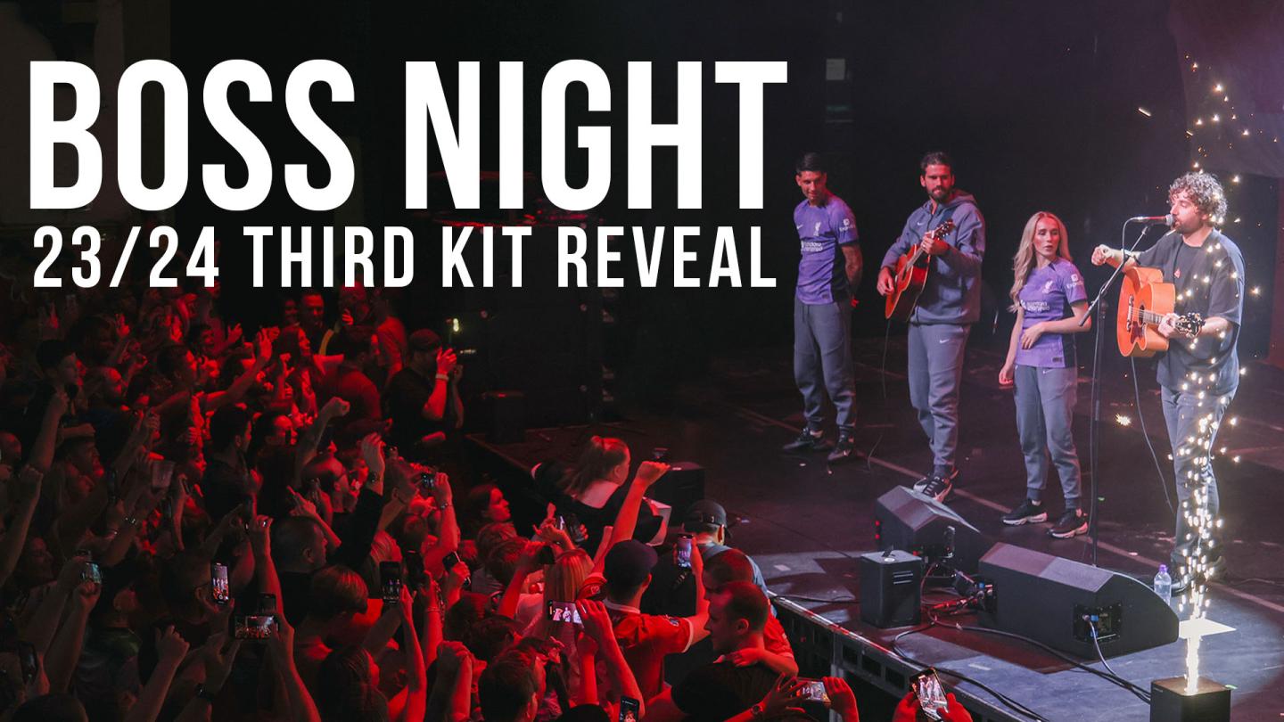 Behind the scenes of Liverpool's BOSS Night third kit reveal - Liverpool FC