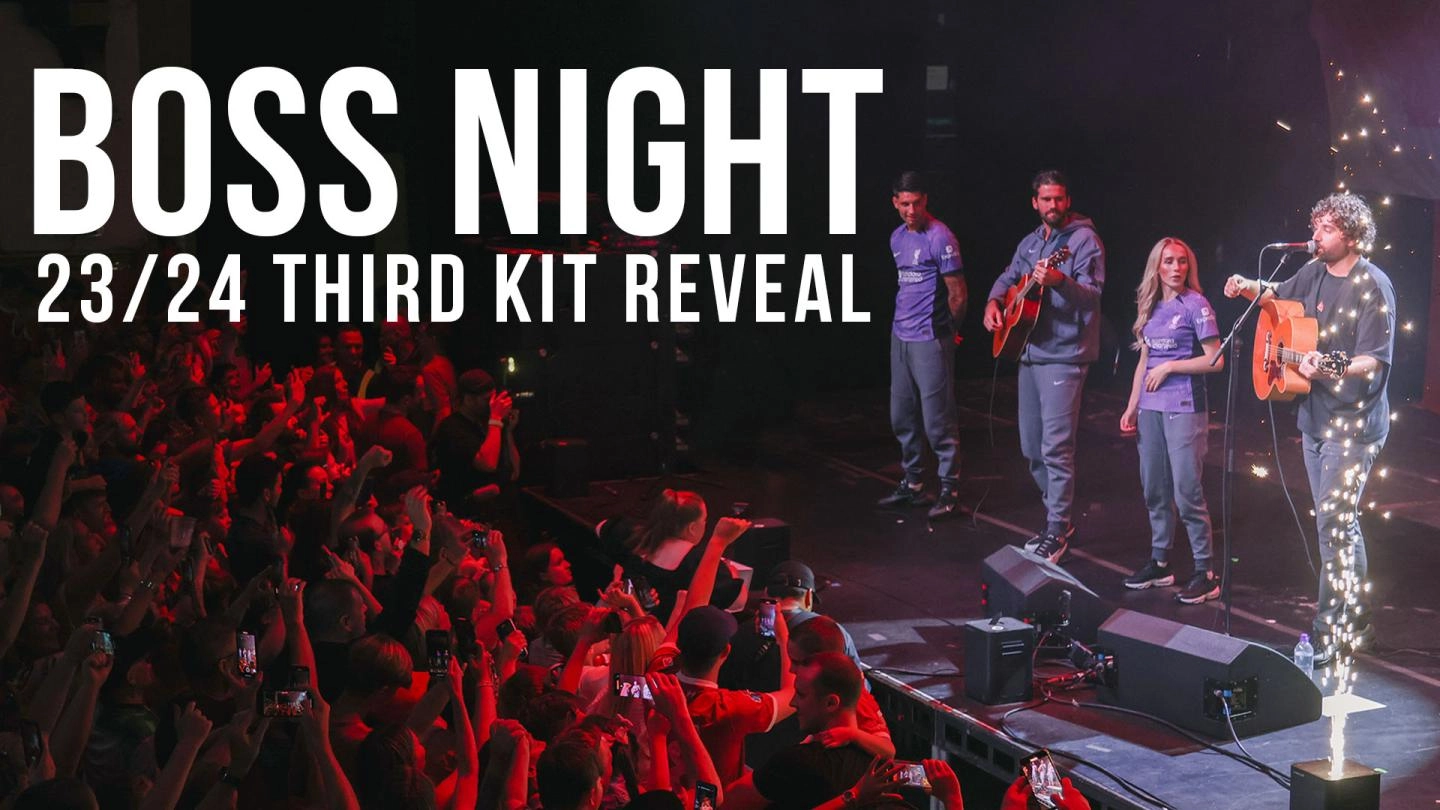 Behind the scenes of Liverpool's BOSS Night third kit reveal - Liverpool FC