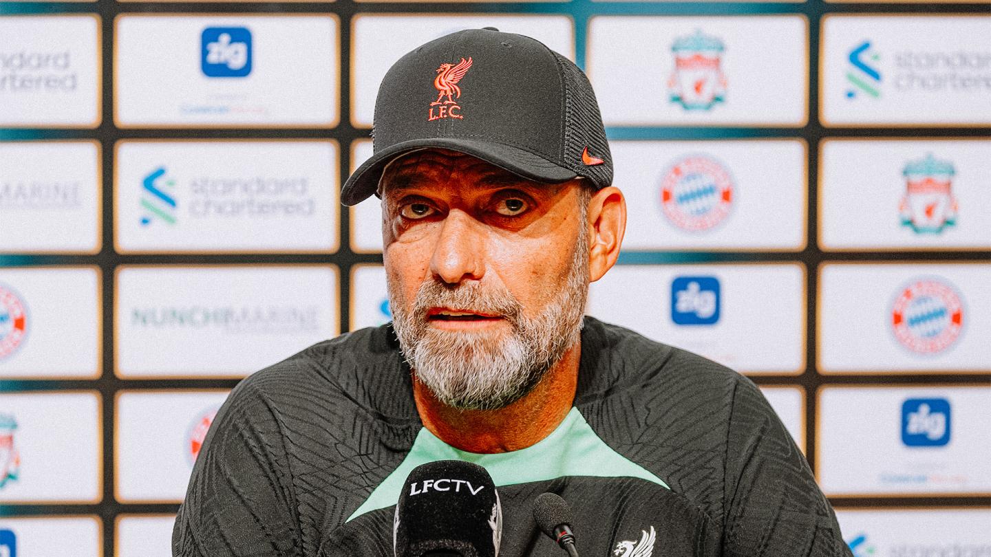 Watch Klopp and Alexander-Arnold's pre-Bayern Munich press conference ...