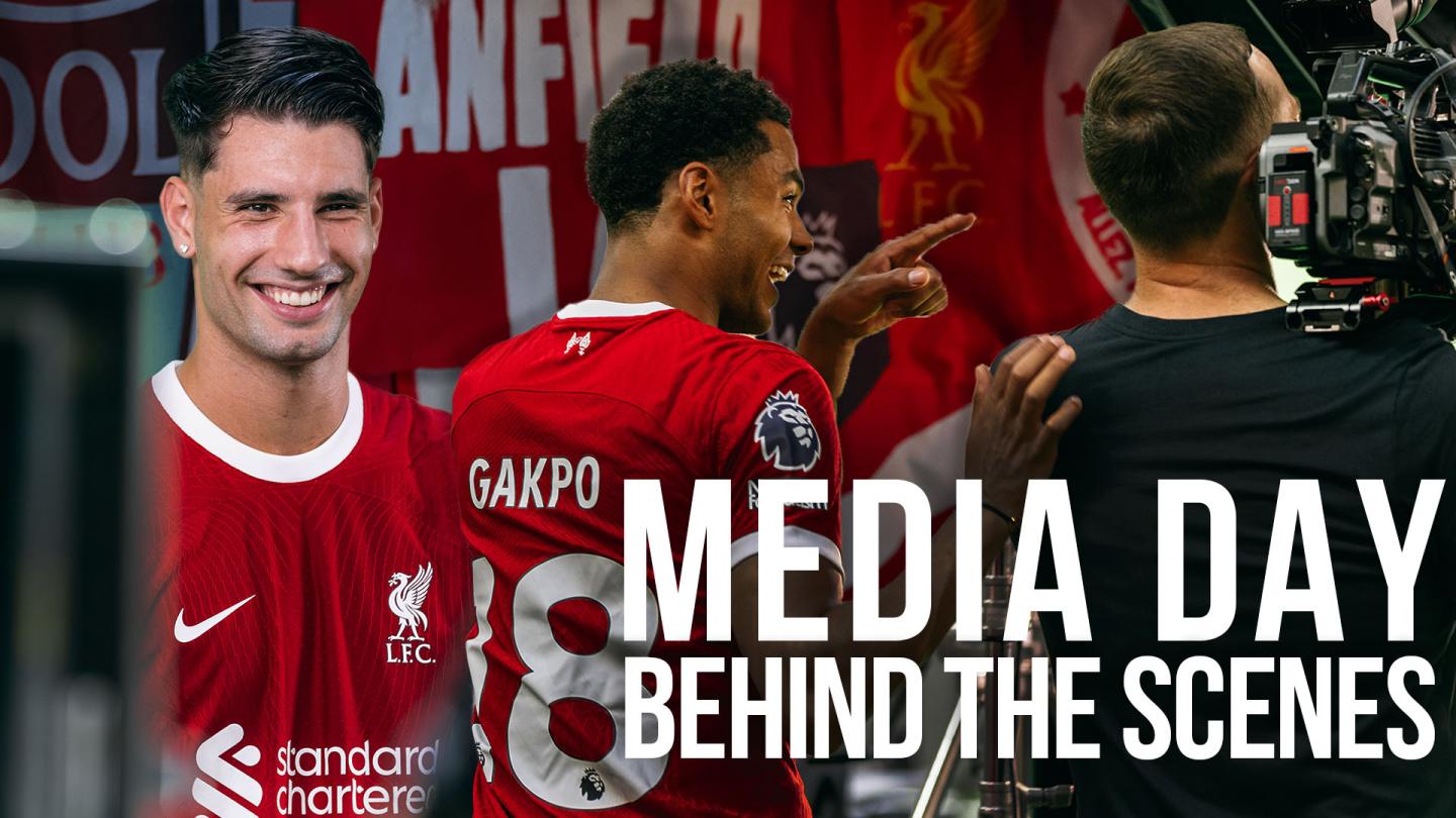 Watch: Go behind the scenes of Liverpool's 2023-24 media day - Liverpool FC
