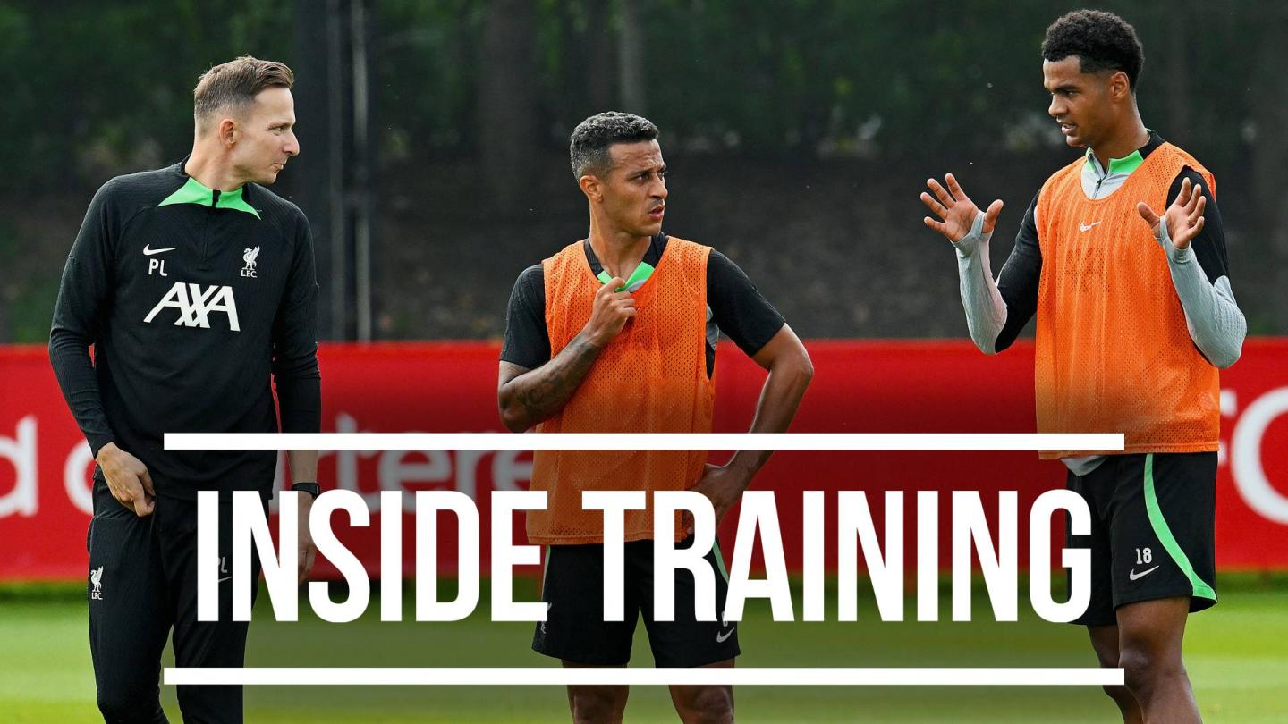 Inside Training video: Follow the Reds during their Bournemouth prep on Wednesday - Liverpool FC