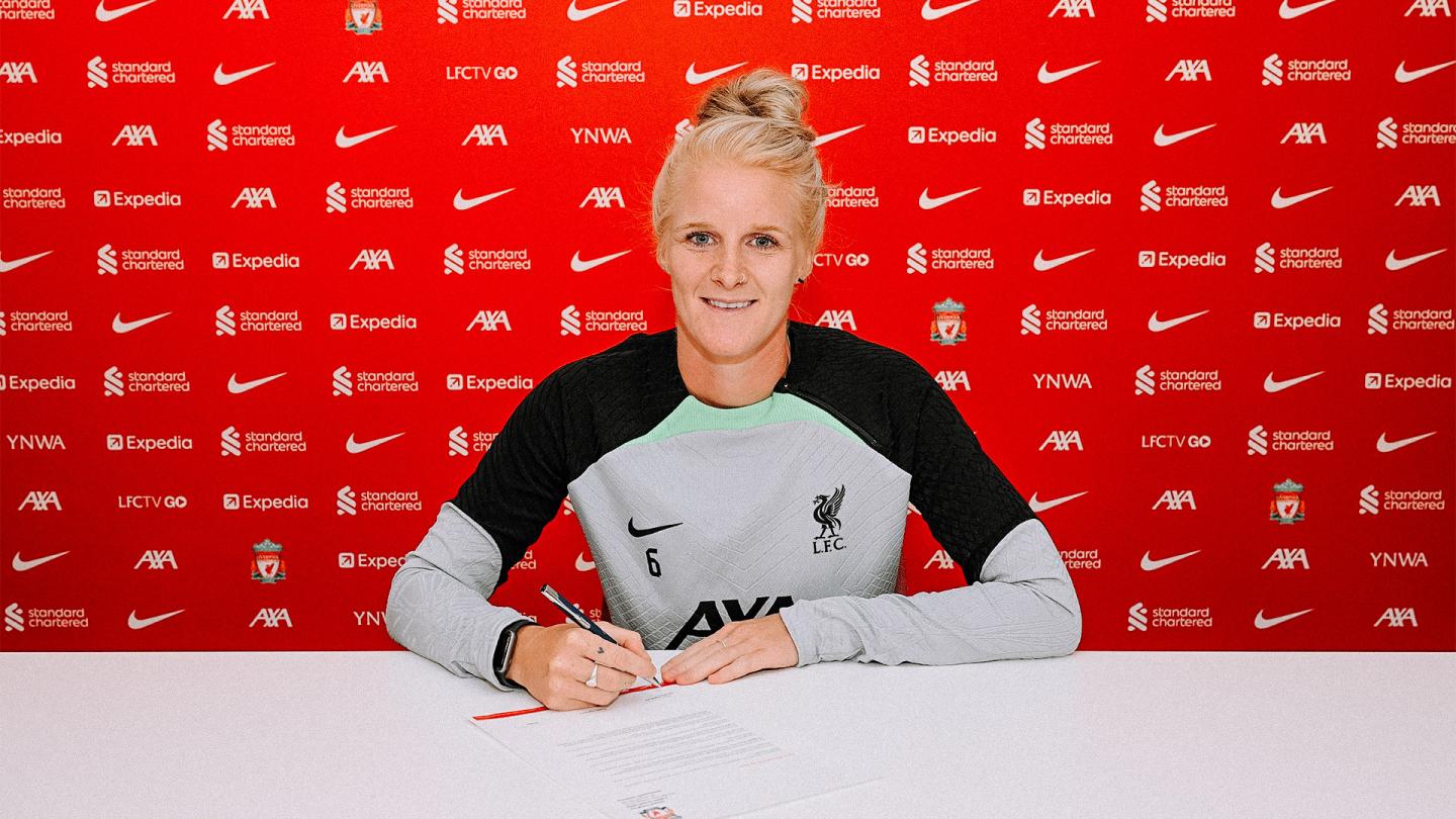 Jasmine Matthews signs contract extension with Liverpool FC Women ... Jasmine Matthews signs contract extension with Liverpool FC Women ...
