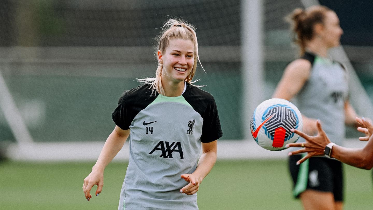 Marie Höbinger on life at Liverpool: 'I feel really at home here ...