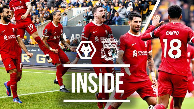 Inside: Away-end scenes and pitchside view from Liverpool's comeback at ...