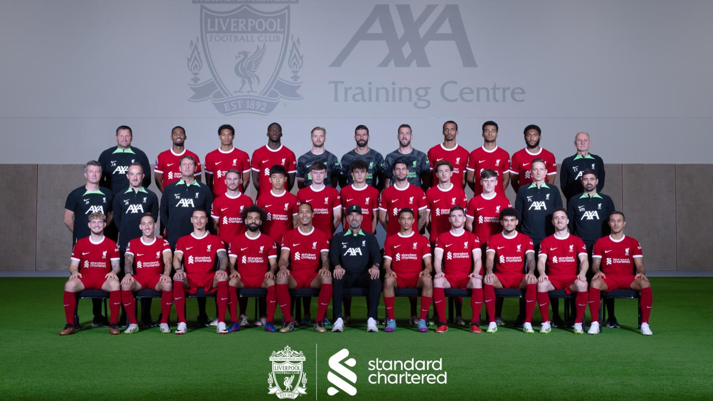 Liverpool's new official men's squad photo for 2023-24 - Liverpool FC