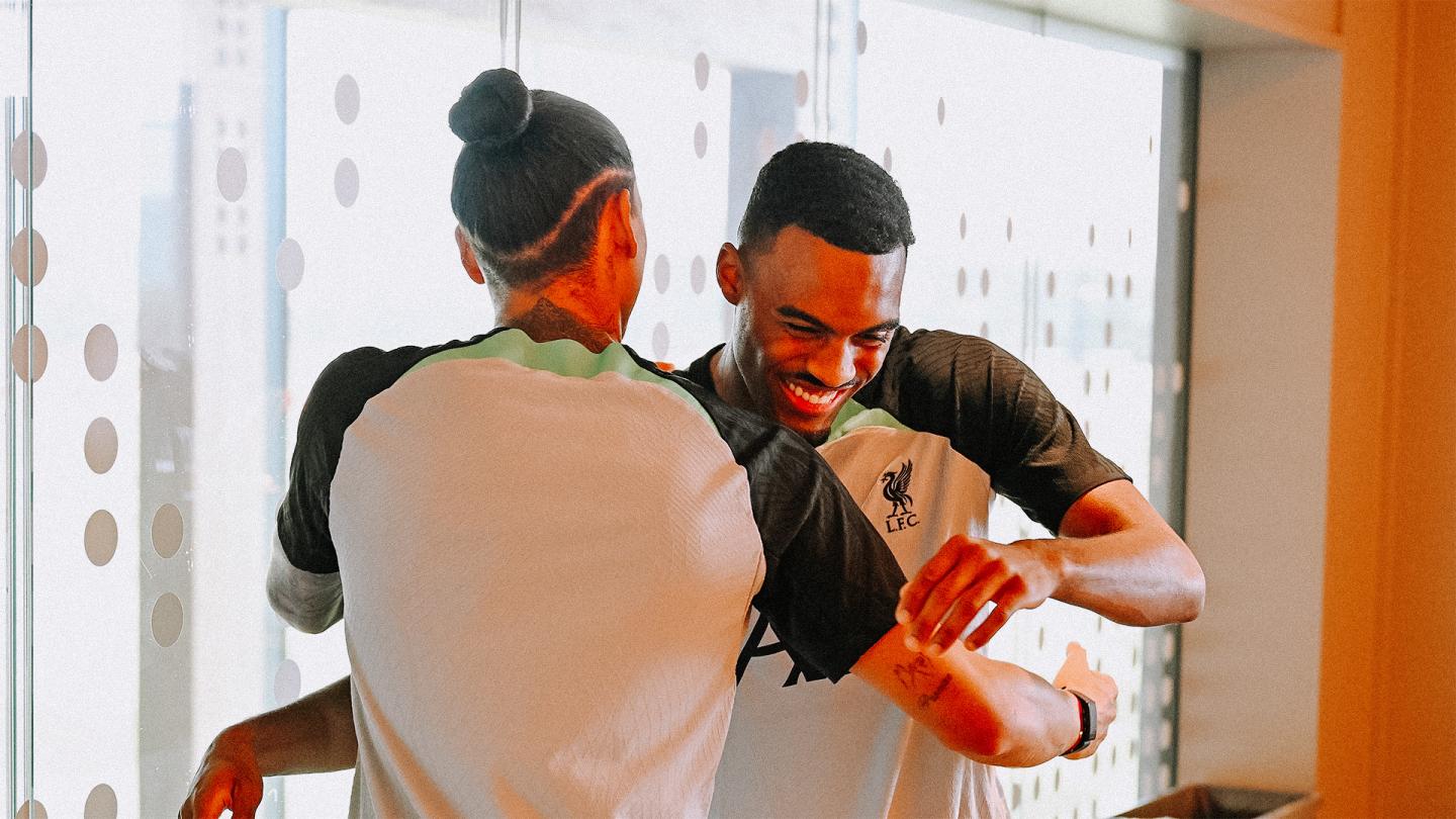 Photos: Ryan Gravenberch's first day as a Liverpool player - Liverpool FC