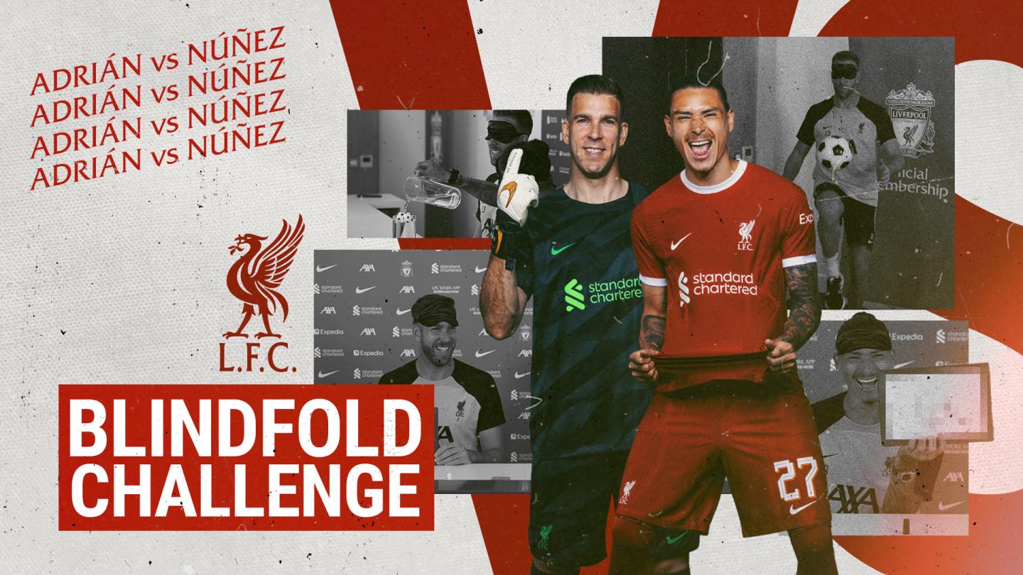 The Blindfold Challenge - Liverpool FC