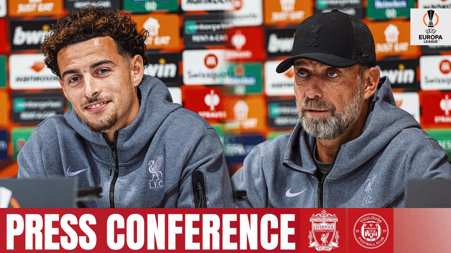 On demand: Watch Liverpool's pre-Toulouse press conference - Liverpool FC