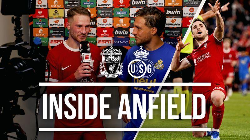 Inside Anfield: Behind the scenes of Liverpool 2-0 Union SG - Liverpool FC