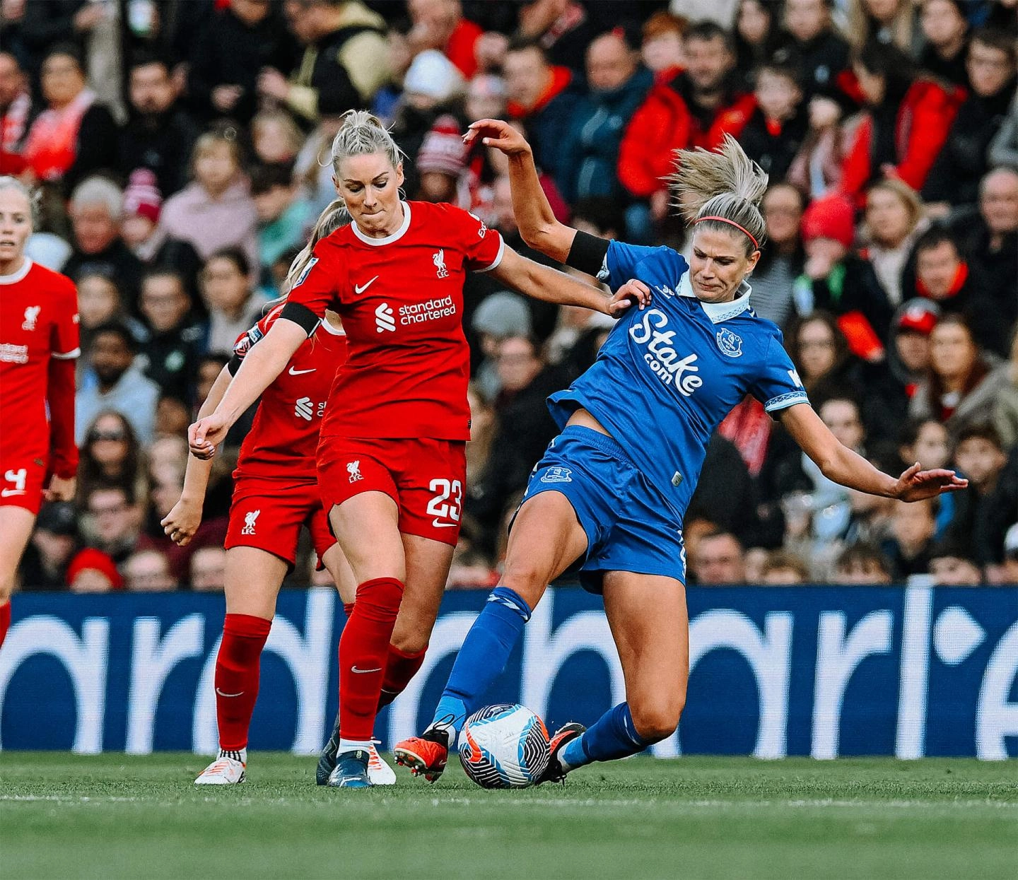In photos: Anfield hosts the WSL Merseyside derby - Liverpool FC