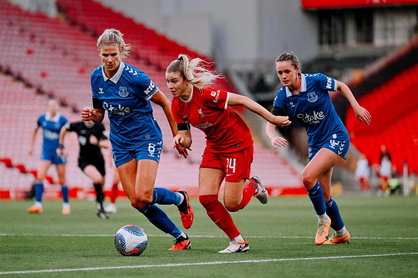 In photos: Anfield hosts the WSL Merseyside derby - Liverpool FC