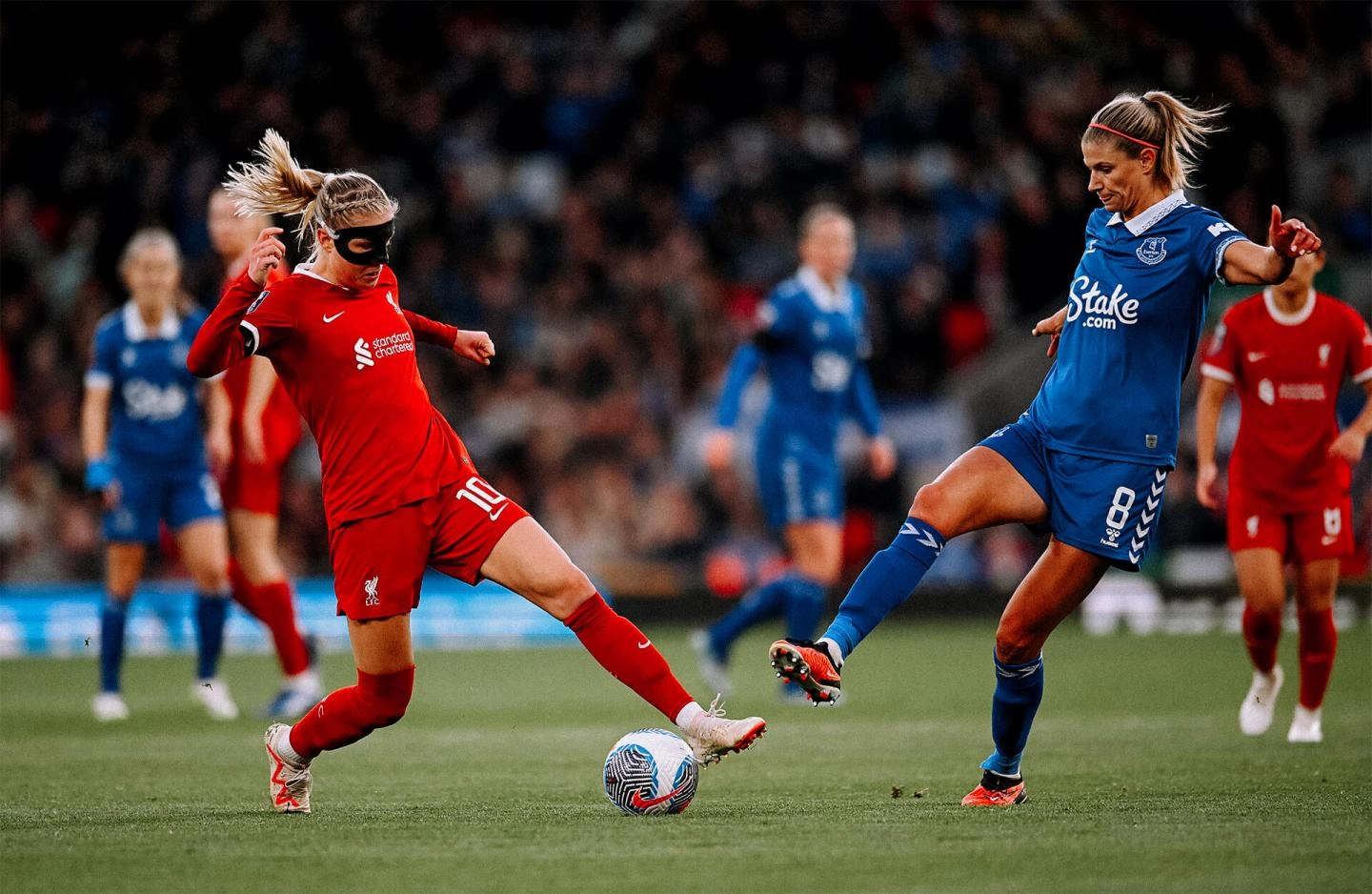 In photos: Anfield hosts the WSL Merseyside derby - Liverpool FC