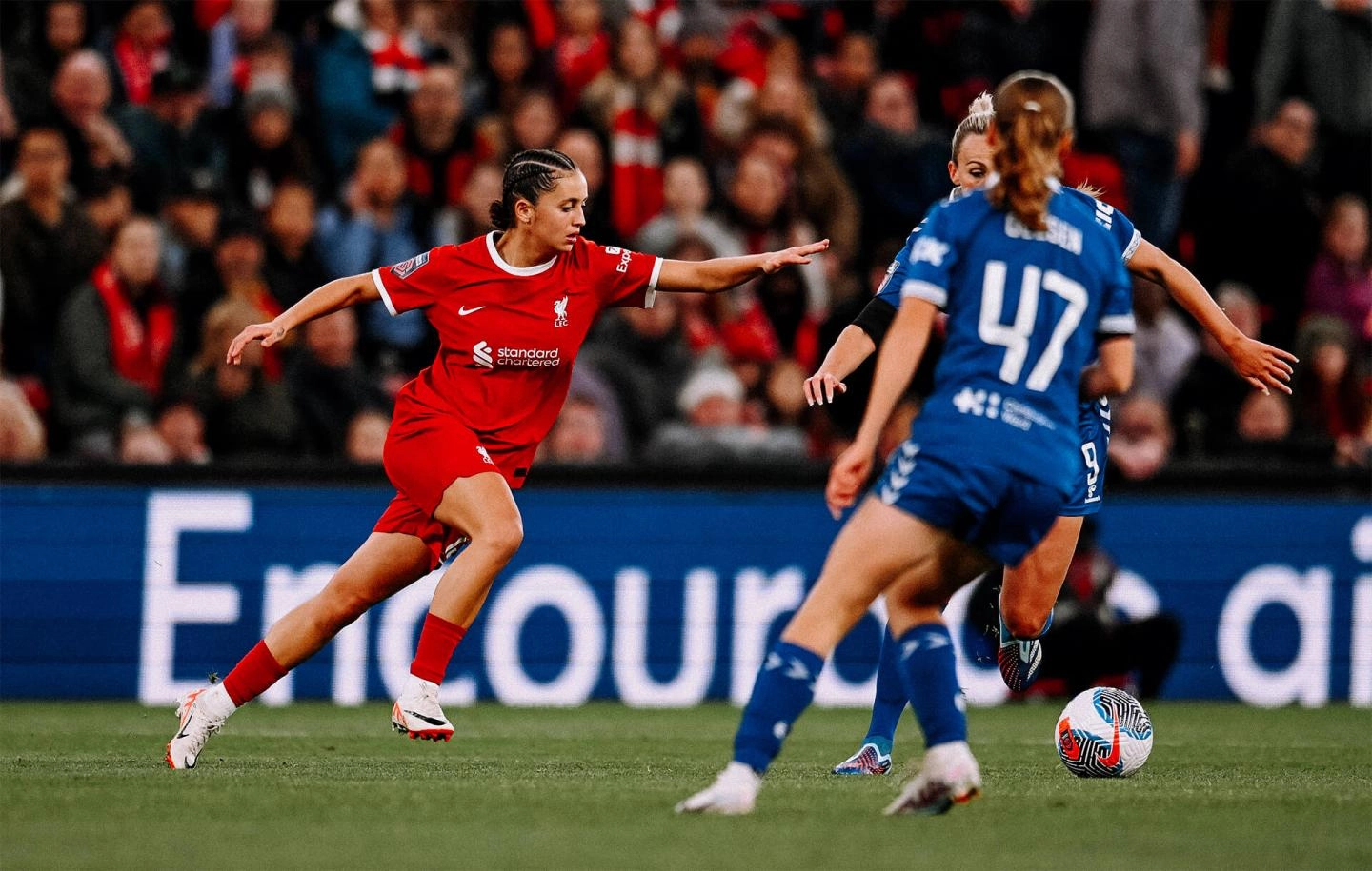 In photos: Anfield hosts the WSL Merseyside derby - Liverpool FC