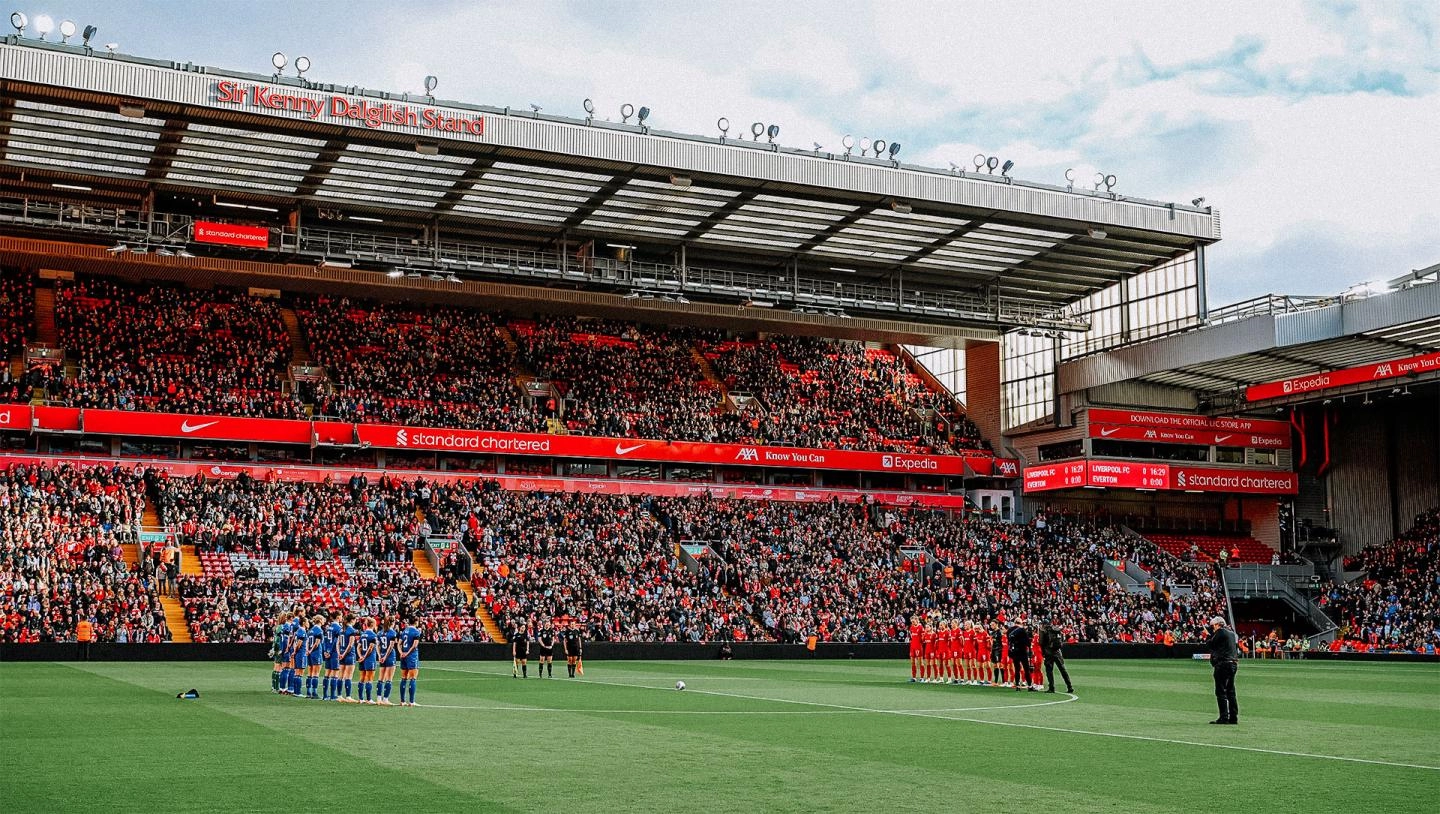 In photos: Anfield hosts the WSL Merseyside derby - Liverpool FC