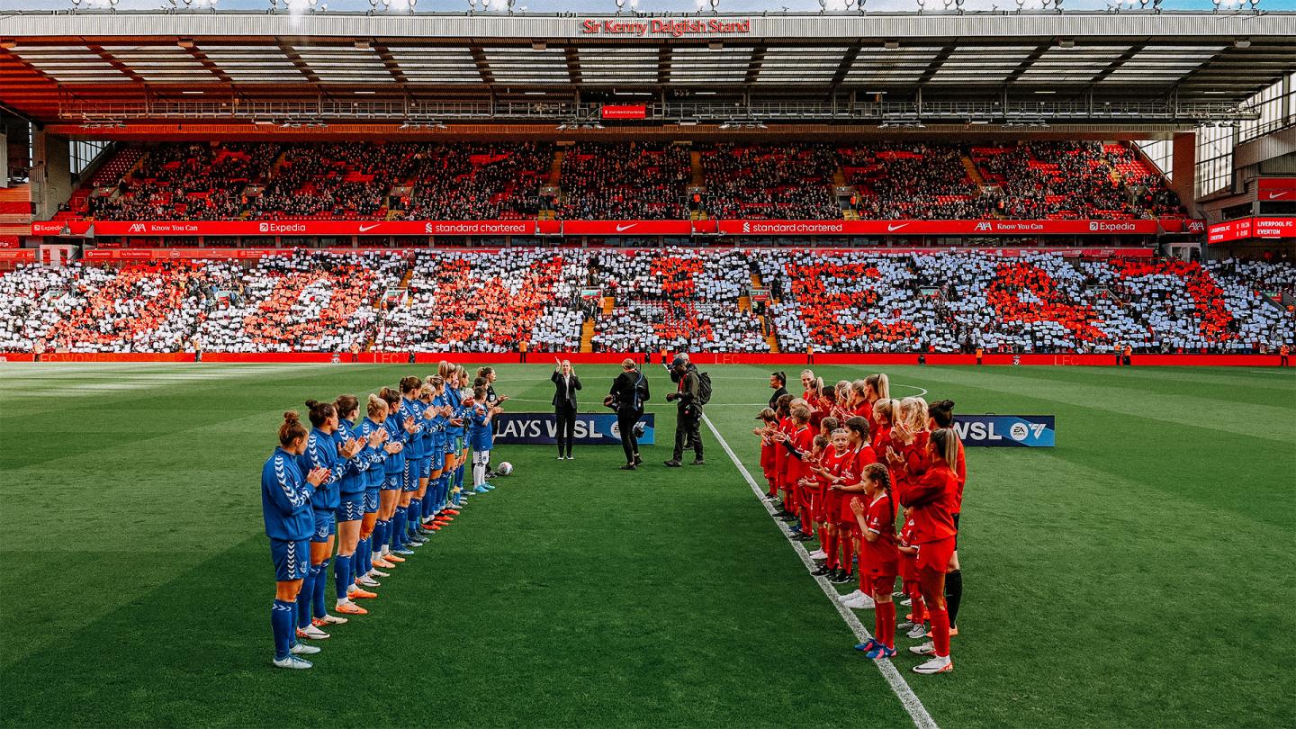 In photos: Anfield hosts the WSL Merseyside derby - Liverpool FC