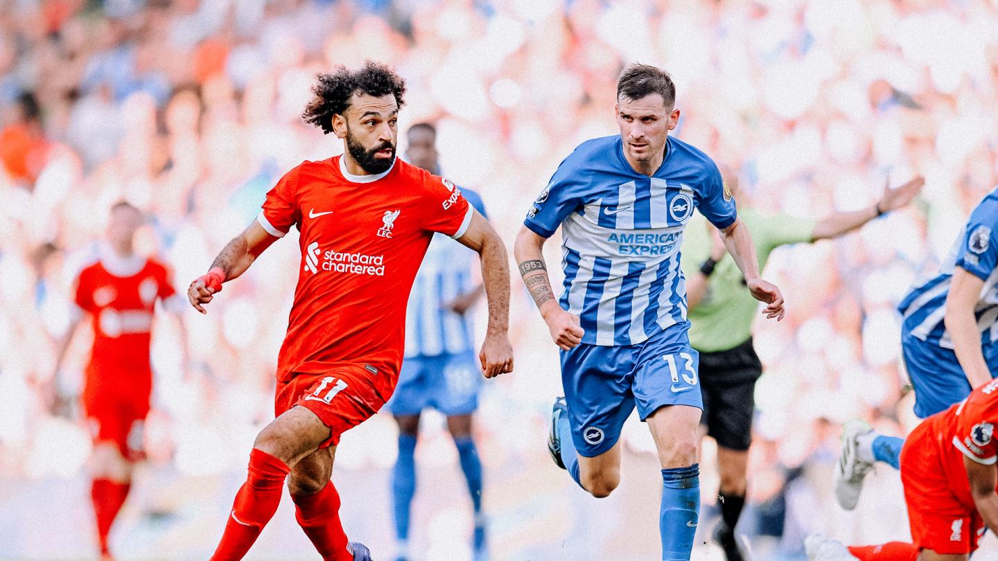 Mohamed Salah scores brace in Premier League draw at Brighton ...