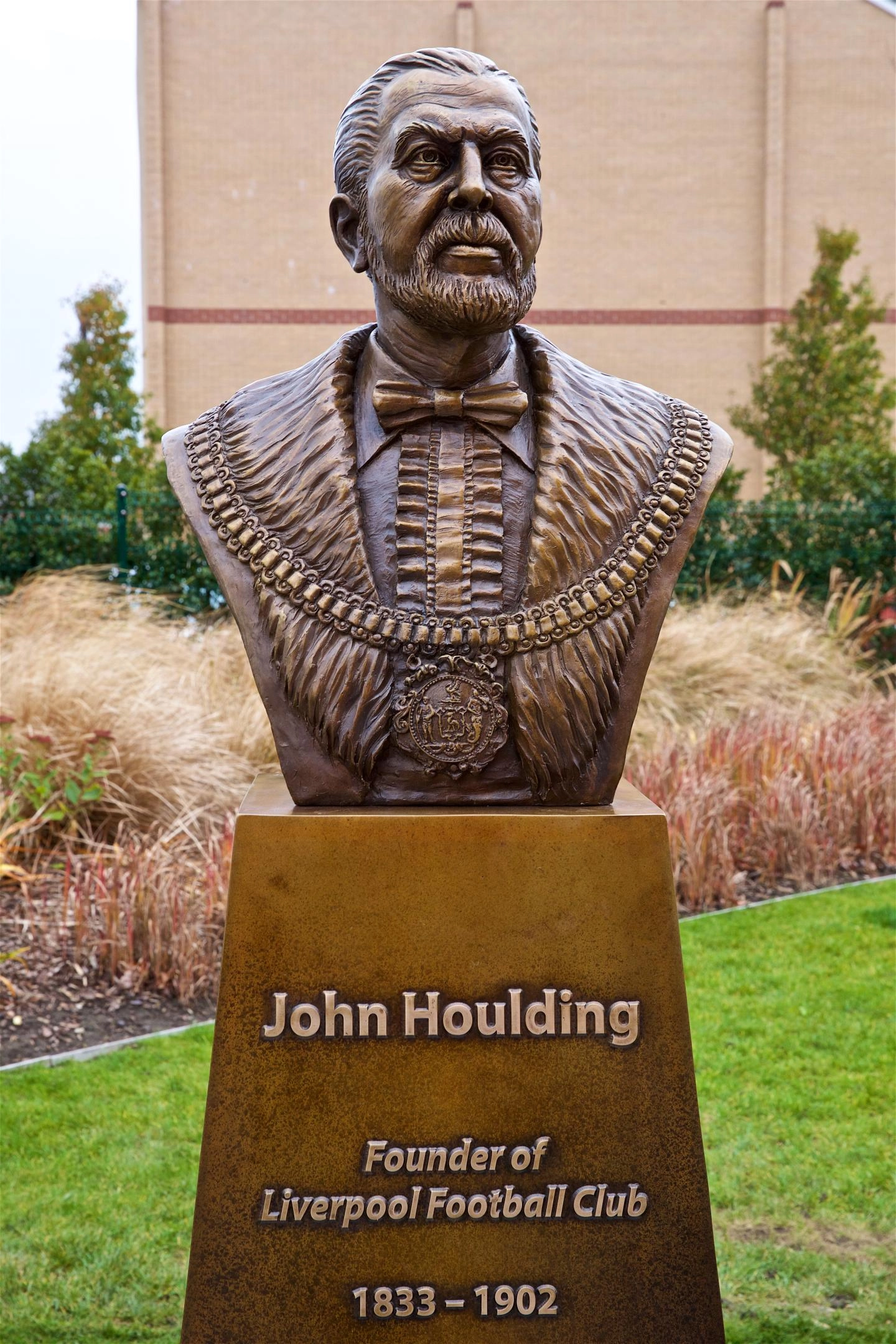 John Houlding Sculpture - Liverpool FC