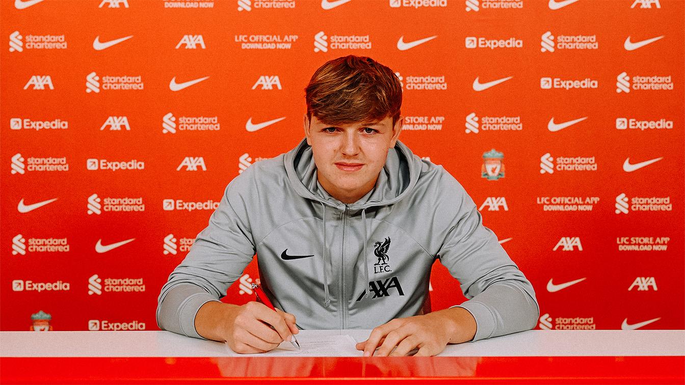 Ben Trueman signs first professional contract with LFC - Liverpool FC