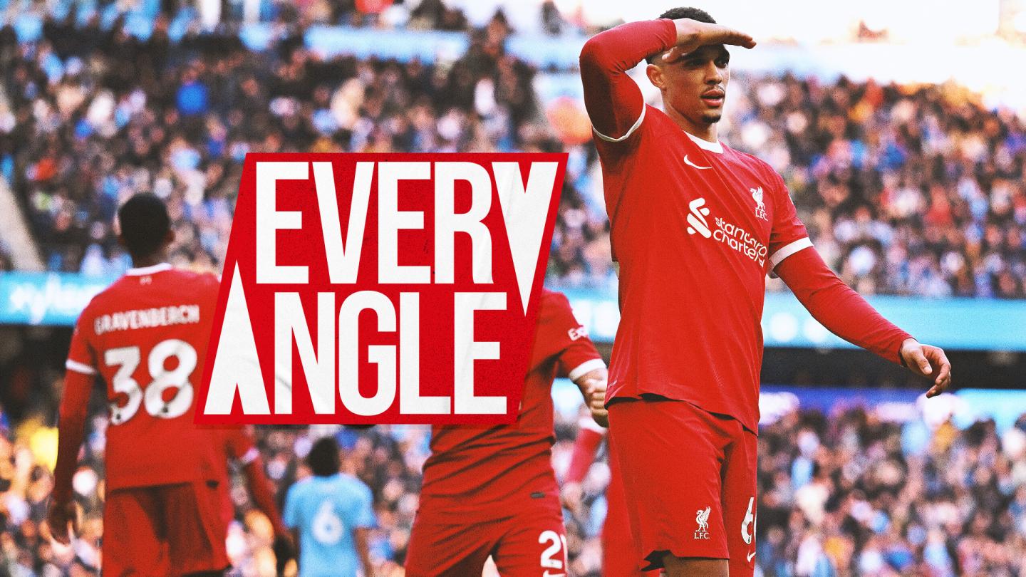 Watch every angle of Trent Alexander-Arnold's leveller at Man City - Liverpool FC