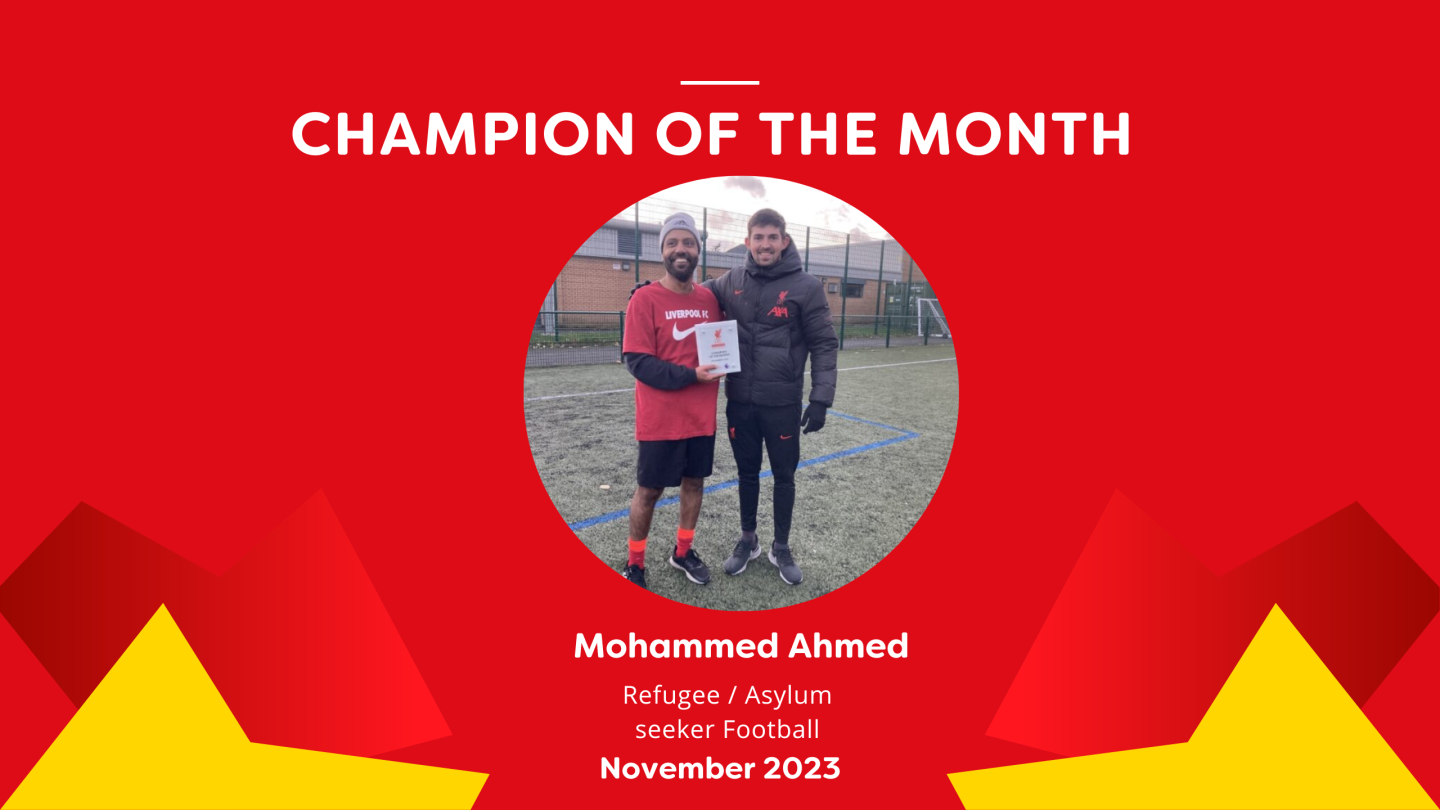 Champion of the Month: November 2023 - Liverpool FC