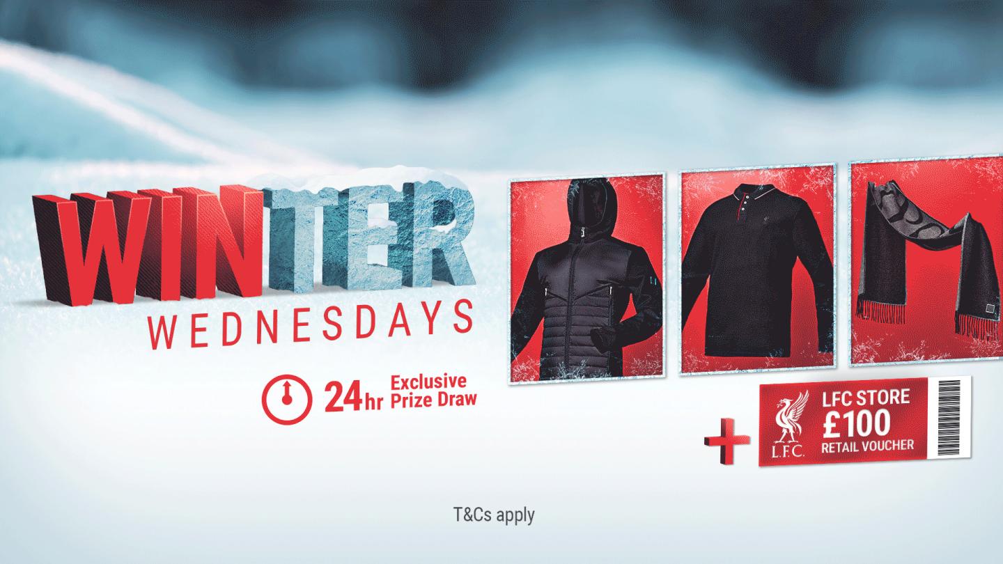 Special bundle up for grabs with MyLFC WINter Wednesdays - Liverpool FC