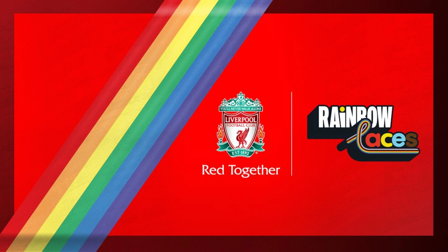 LFC proudly supports Rainbow Laces - Liverpool FC
