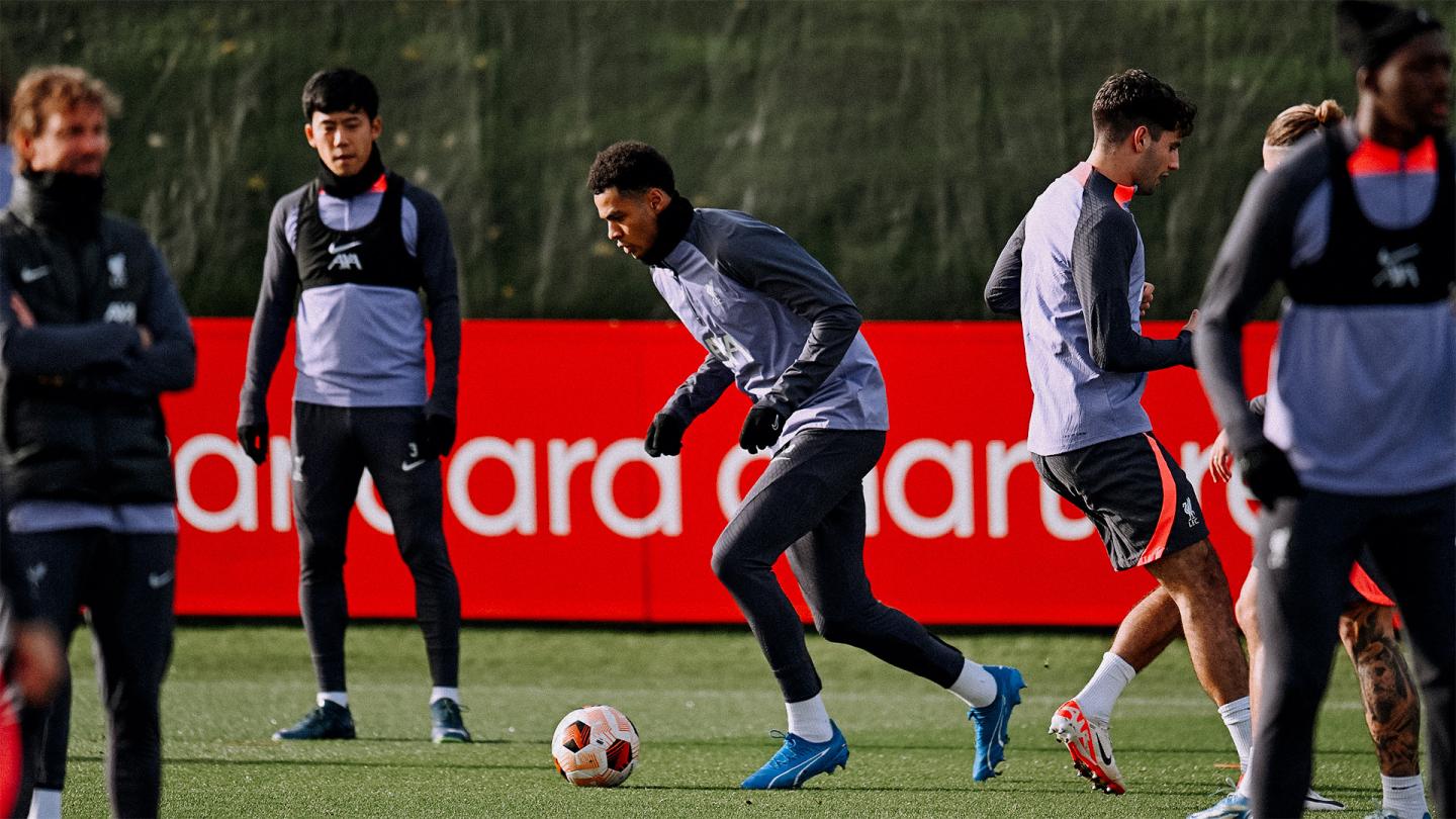 Watch again: Liverpool in pre-Toulouse training - Liverpool FC