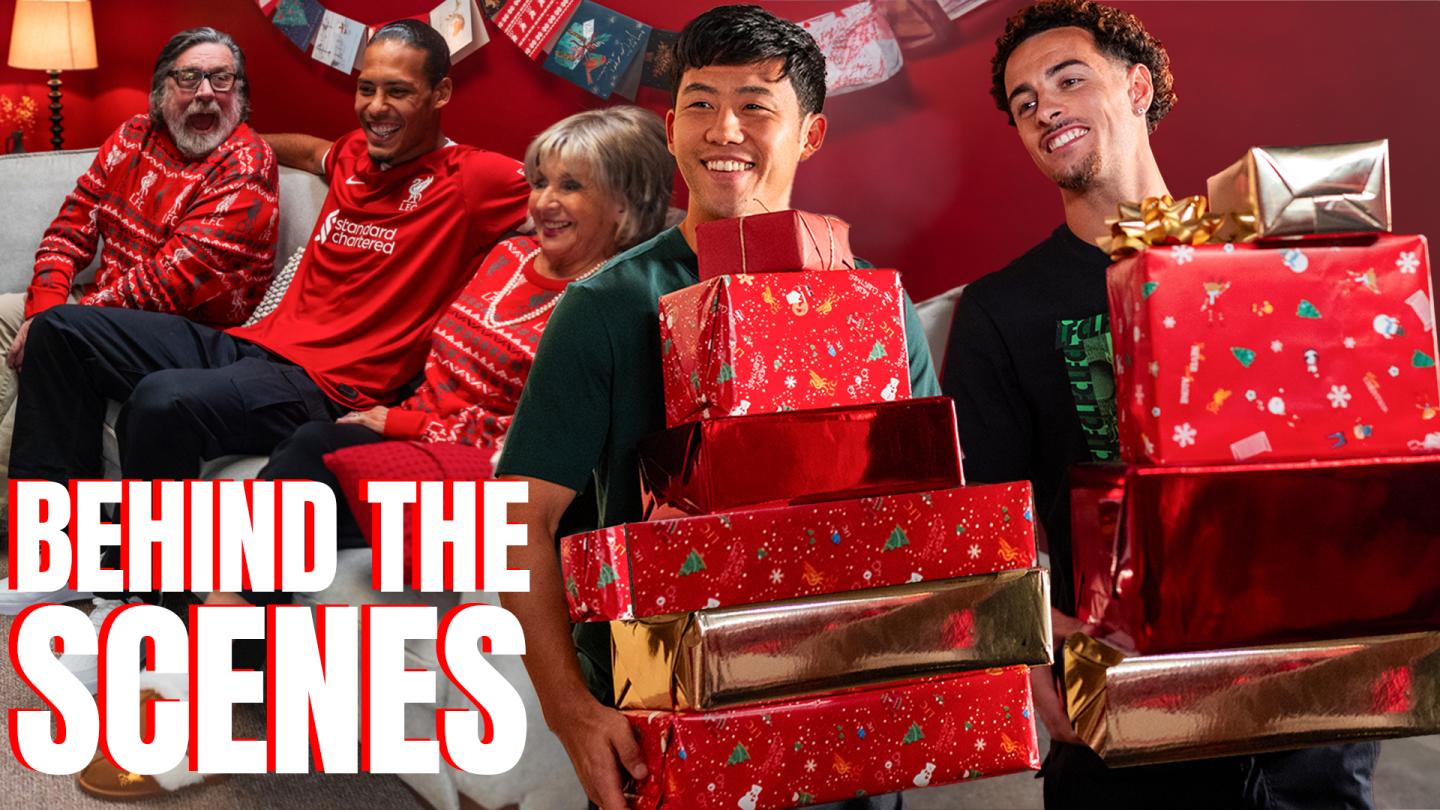 Video: Go behind the scenes of Liverpool FC's new Christmas advert ...