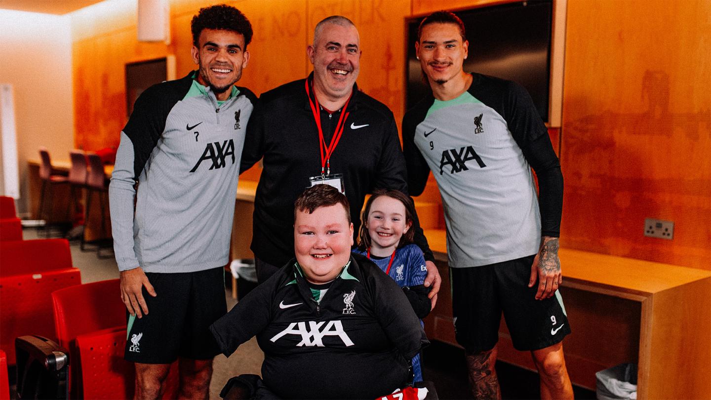 'A magical day' – Dáire returns to Liverpool to meet the Reds ...
