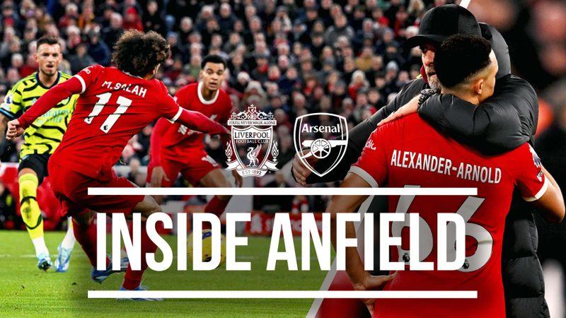 Inside Anfield: Behind-the-scenes view of Liverpool 1-1 Arsenal ...
