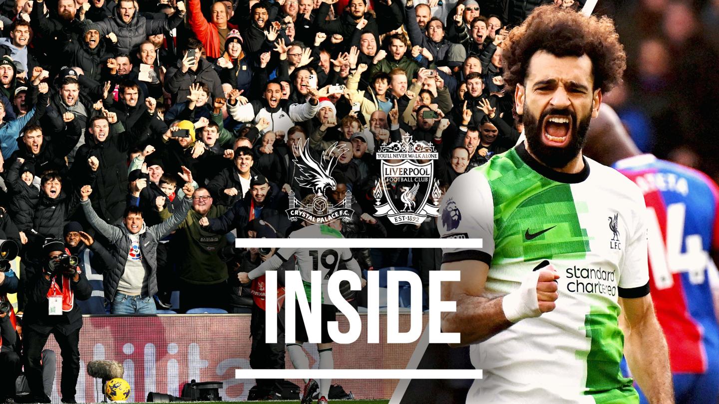 Inside: Pitchside and away-end scenes as Liverpool come back at Palace ...