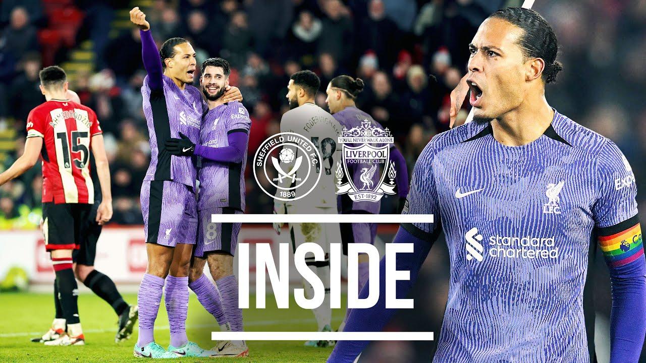 Inside: Behind the scenes of Liverpool's away win at Sheffield United ...