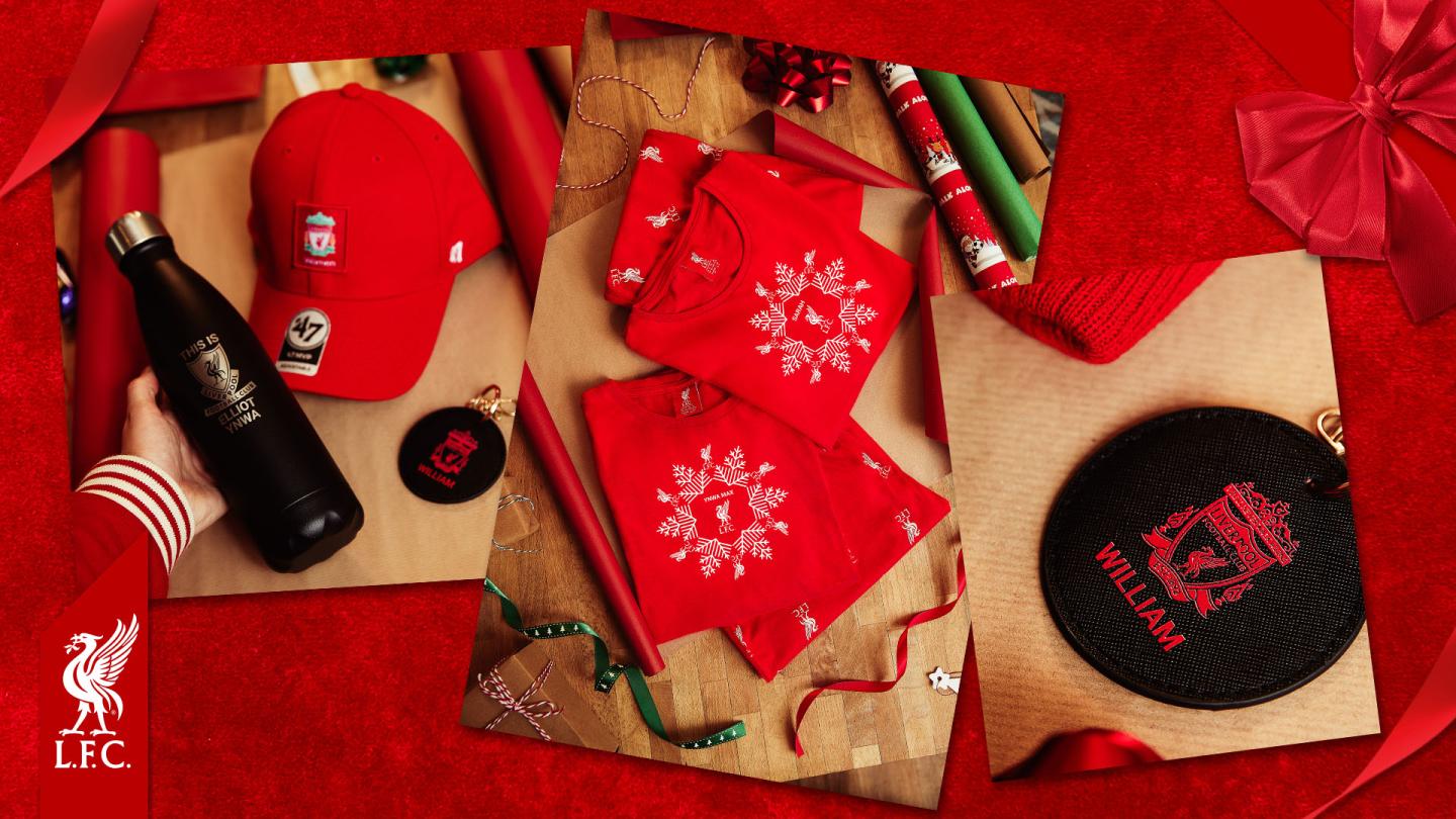 Unwrap personalised gifts with LFC Retail this Christmas - Liverpool FC