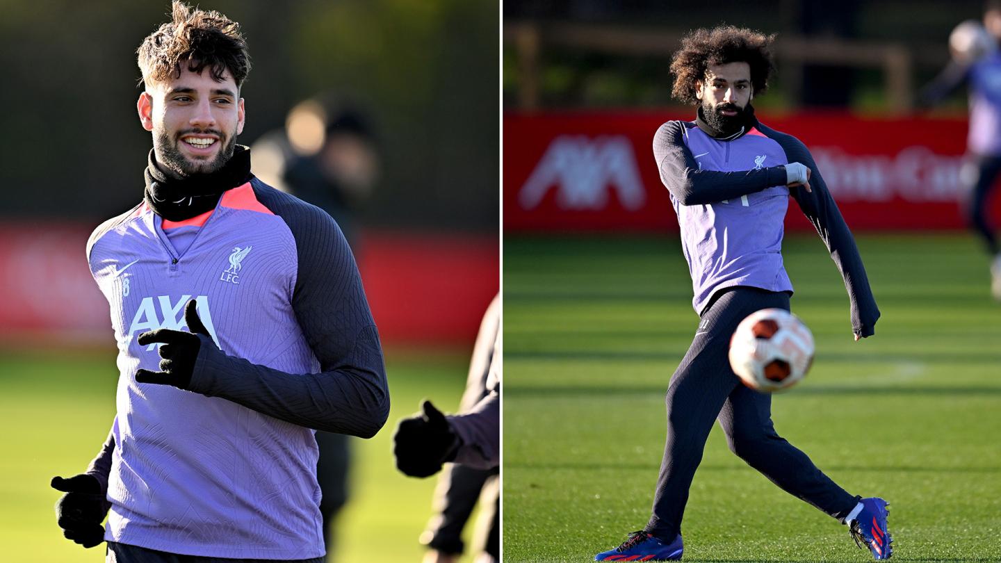 Training: 33 photos as Liverpool prepare for Europa League trip to ...