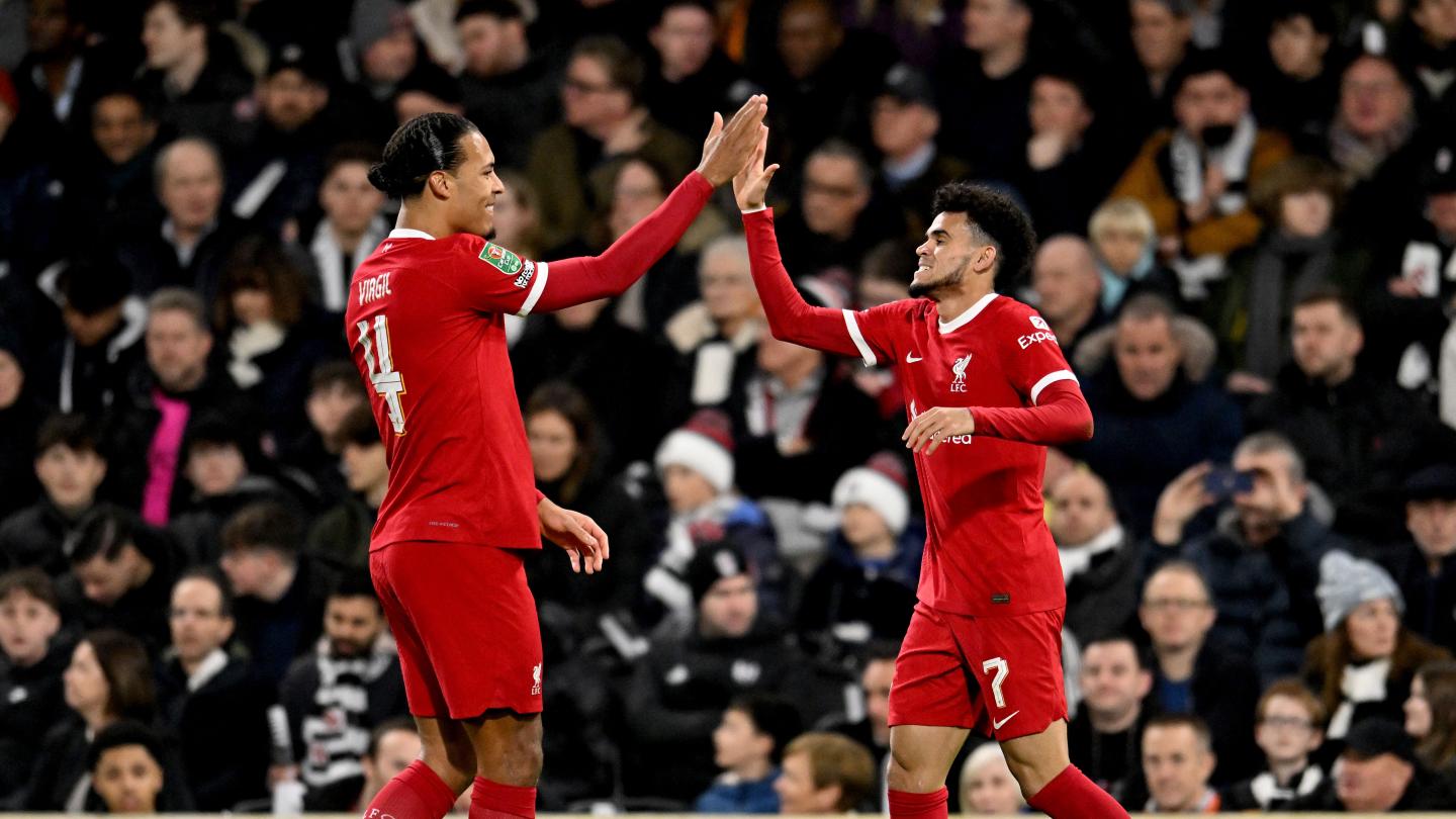Liverpool reach Carabao Cup final with draw at Fulham - Liverpool FC