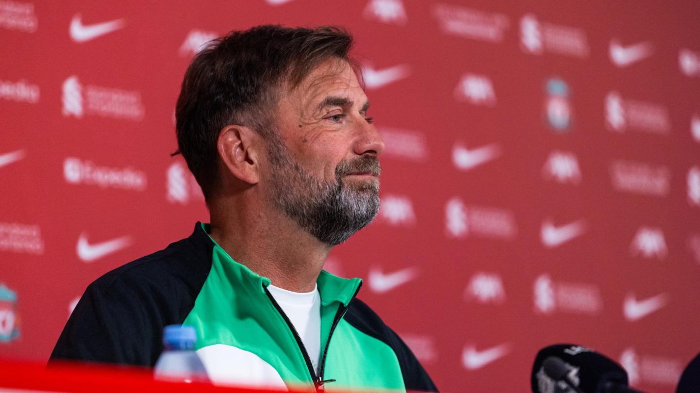 On demand: Watch Jürgen Klopp's pre-Luton press conference - Liverpool FC