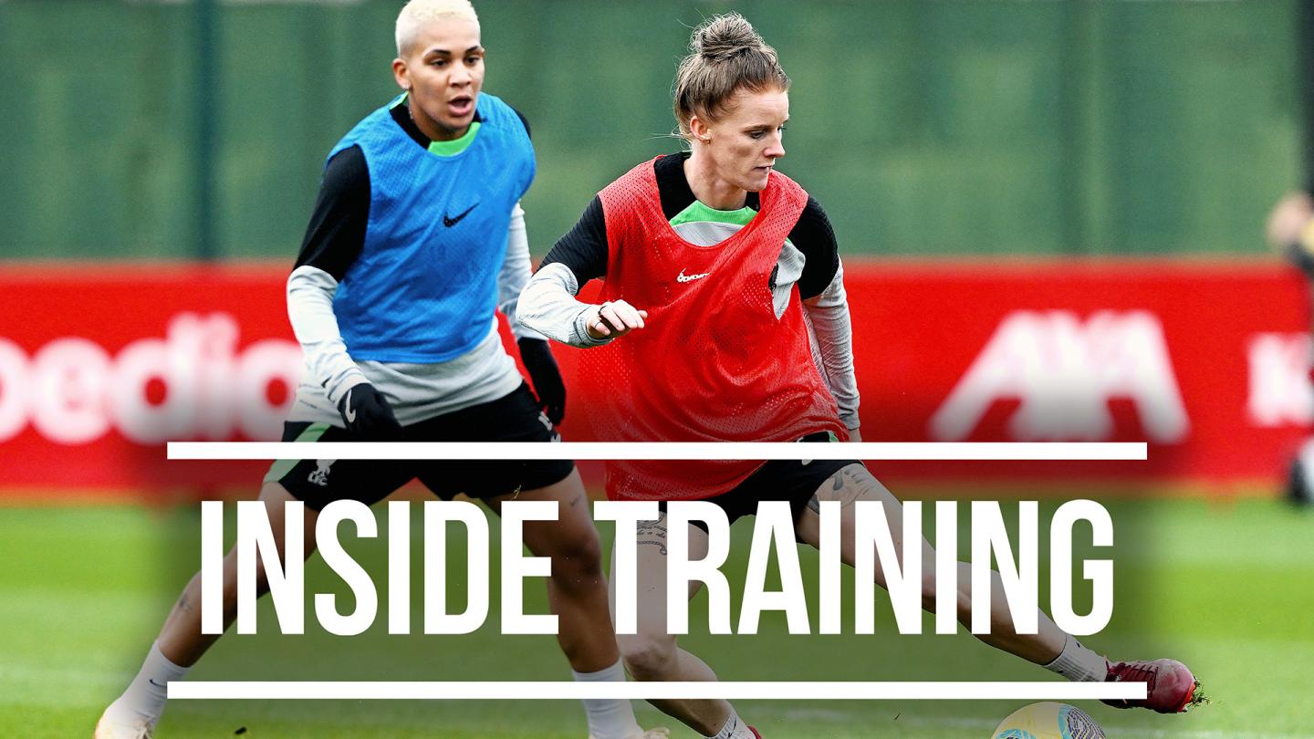 Inside Training: LFC Women's preparations for WSL clash with Brighton ...