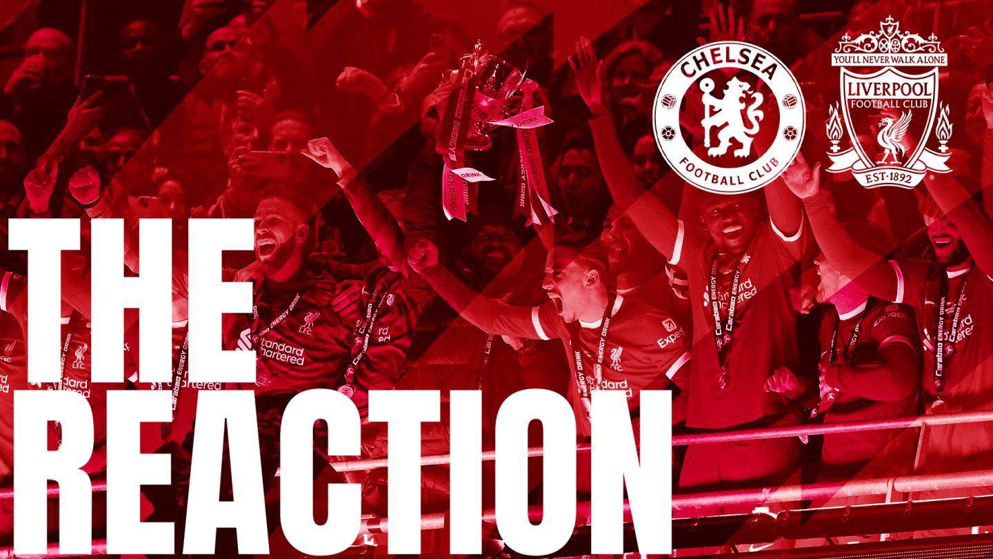 Listen now: 'The Reaction' from Wembley with Klopp, Van Dijk and more ...